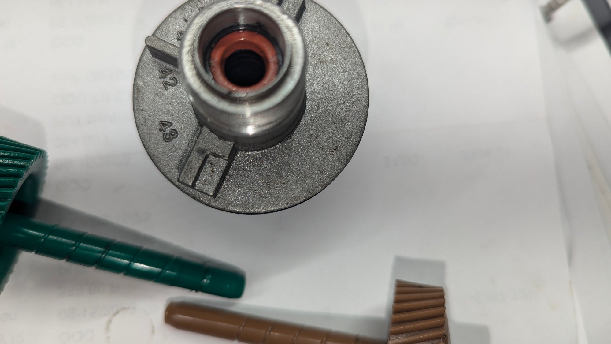 Installing 90 degree speedometer adapter in 700r4 - CorvetteForum ...