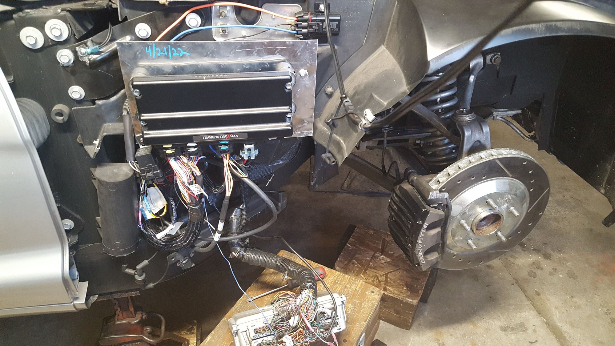 Holley EFI Install - CorvetteForum - Chevrolet Corvette Forum Discussion