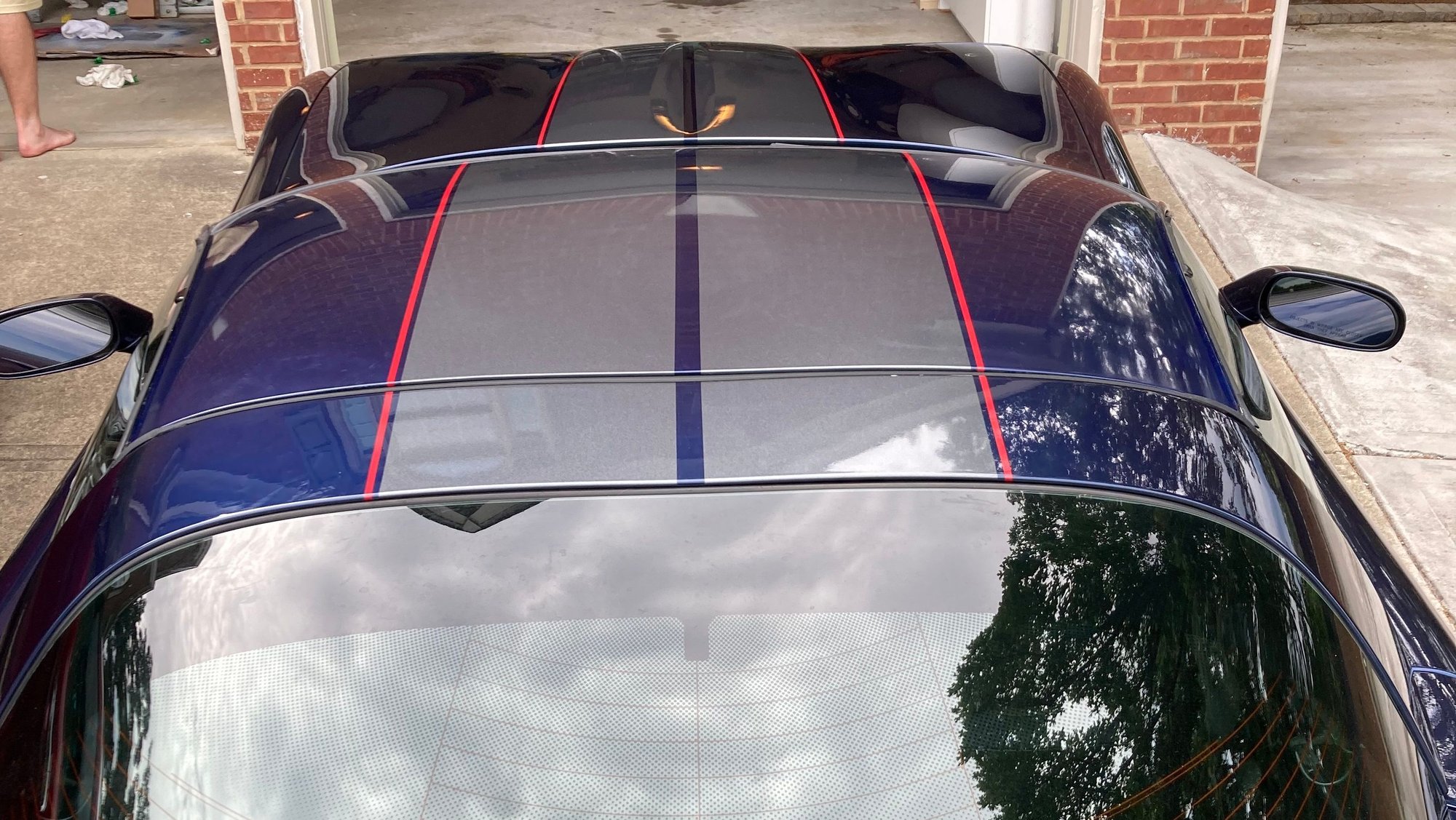 Painted the Plexi Targa Top - CorvetteForum - Chevrolet Corvette Forum ...