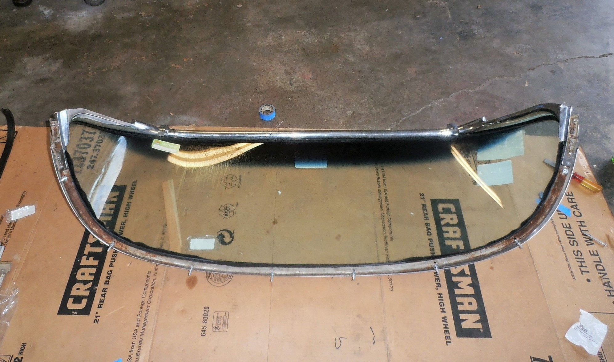 C 1 Windshield Installed - CorvetteForum - Chevrolet Corvette Forum ...