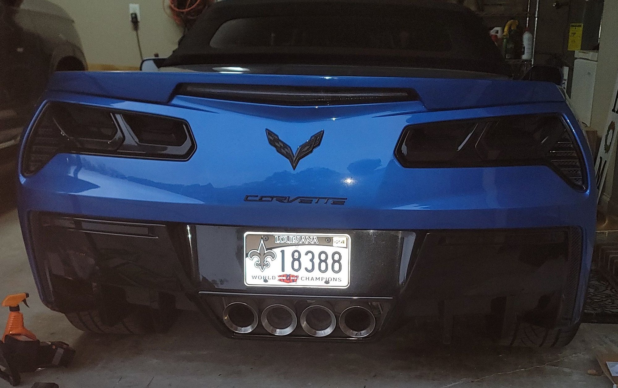 EOS rear diffuser fins install - CorvetteForum - Chevrolet Corvette ...