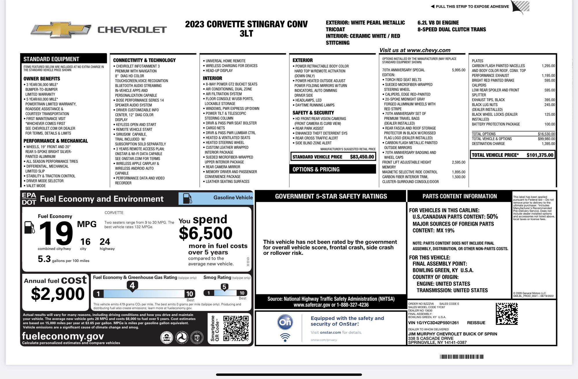 23 Anniversary - CorvetteForum - Chevrolet Corvette Forum Discussion