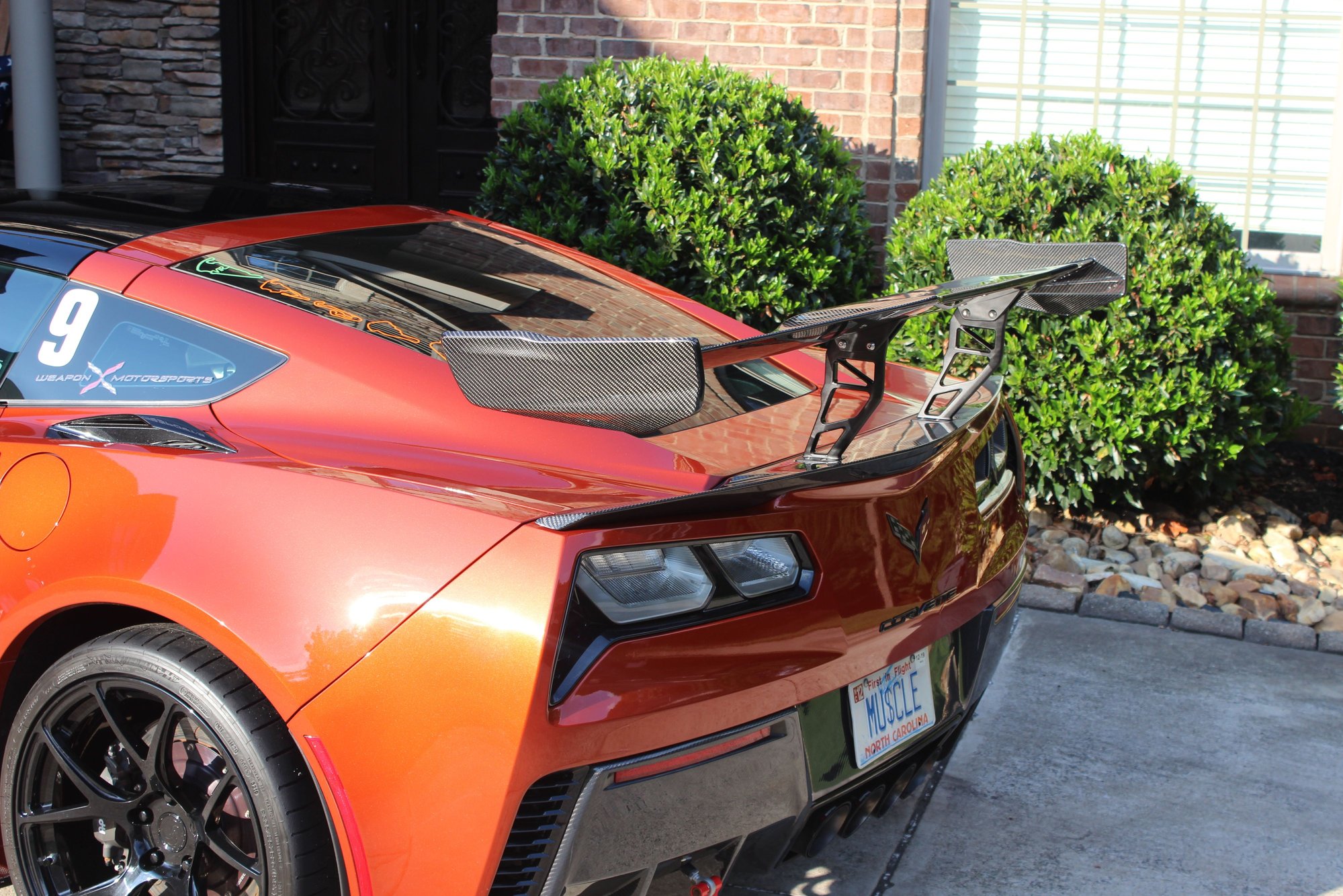 ZR1 style wing installation on 2015 Z06 - CorvetteForum - Chevrolet ...