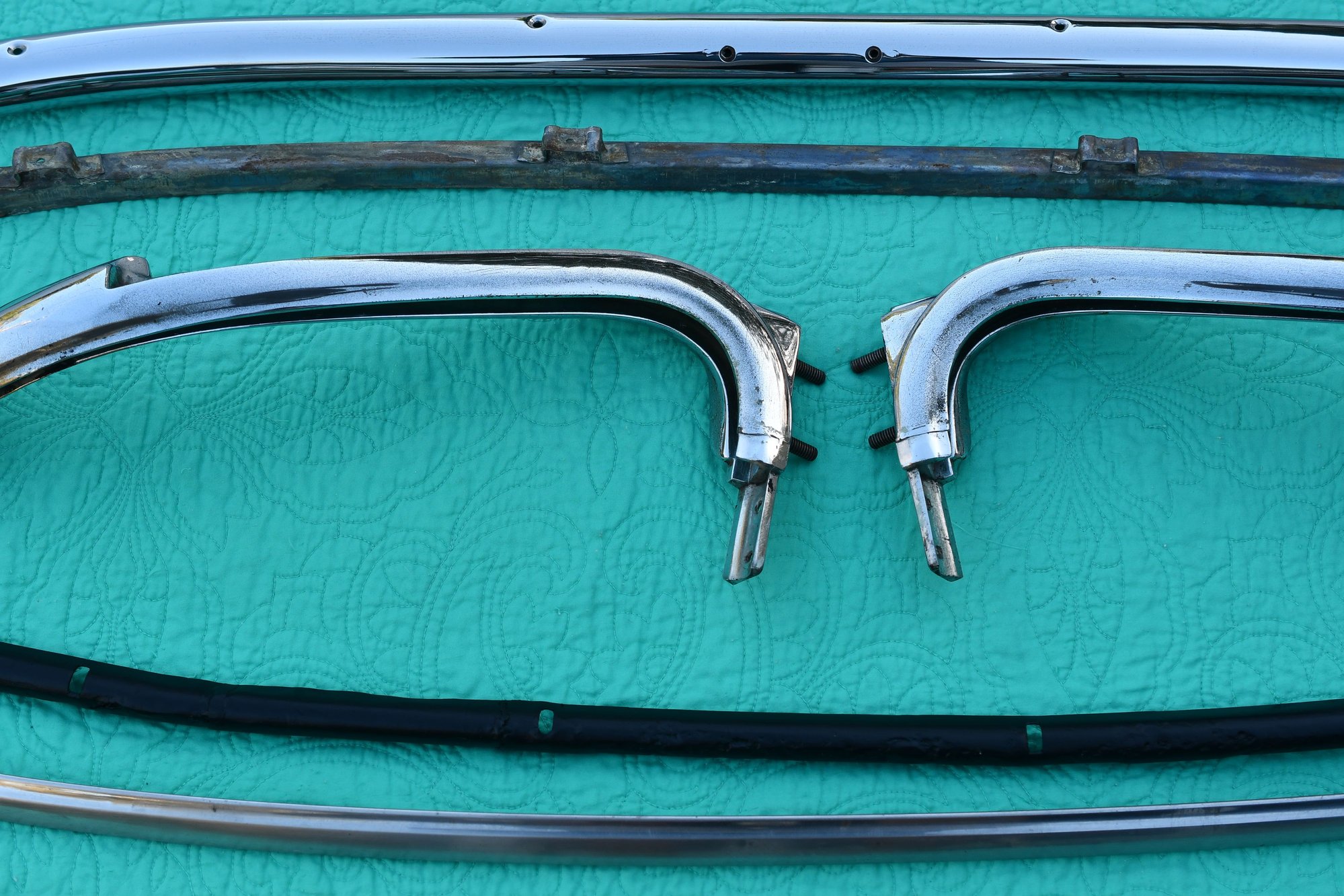 FS (For Sale) Original Complete Windshield Surround for 58-62 Corvette ...