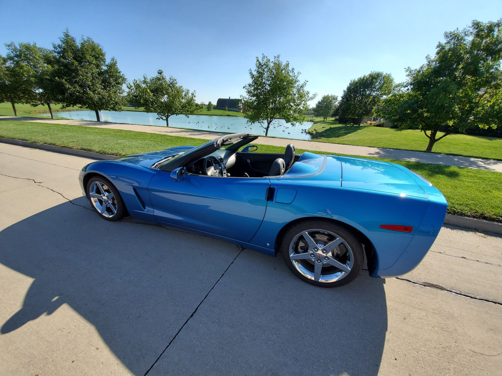 FS (For Sale) 2008 Jetstream Blue Corvette Convertible - Johnston, Iowa ...