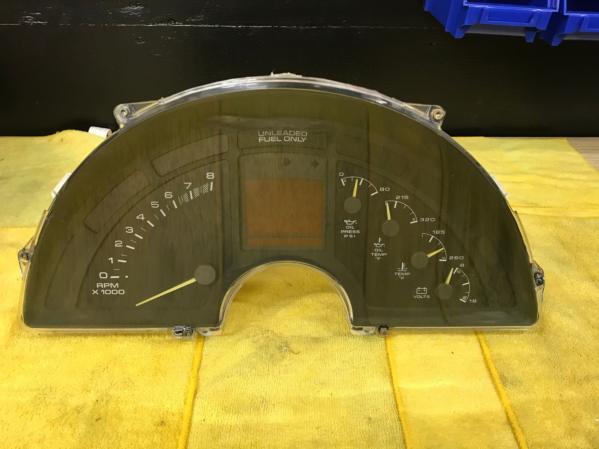 FS (For Sale) 94-96 ZR1/LT4 Dash cluster 8k RPM - Tested and functional ...