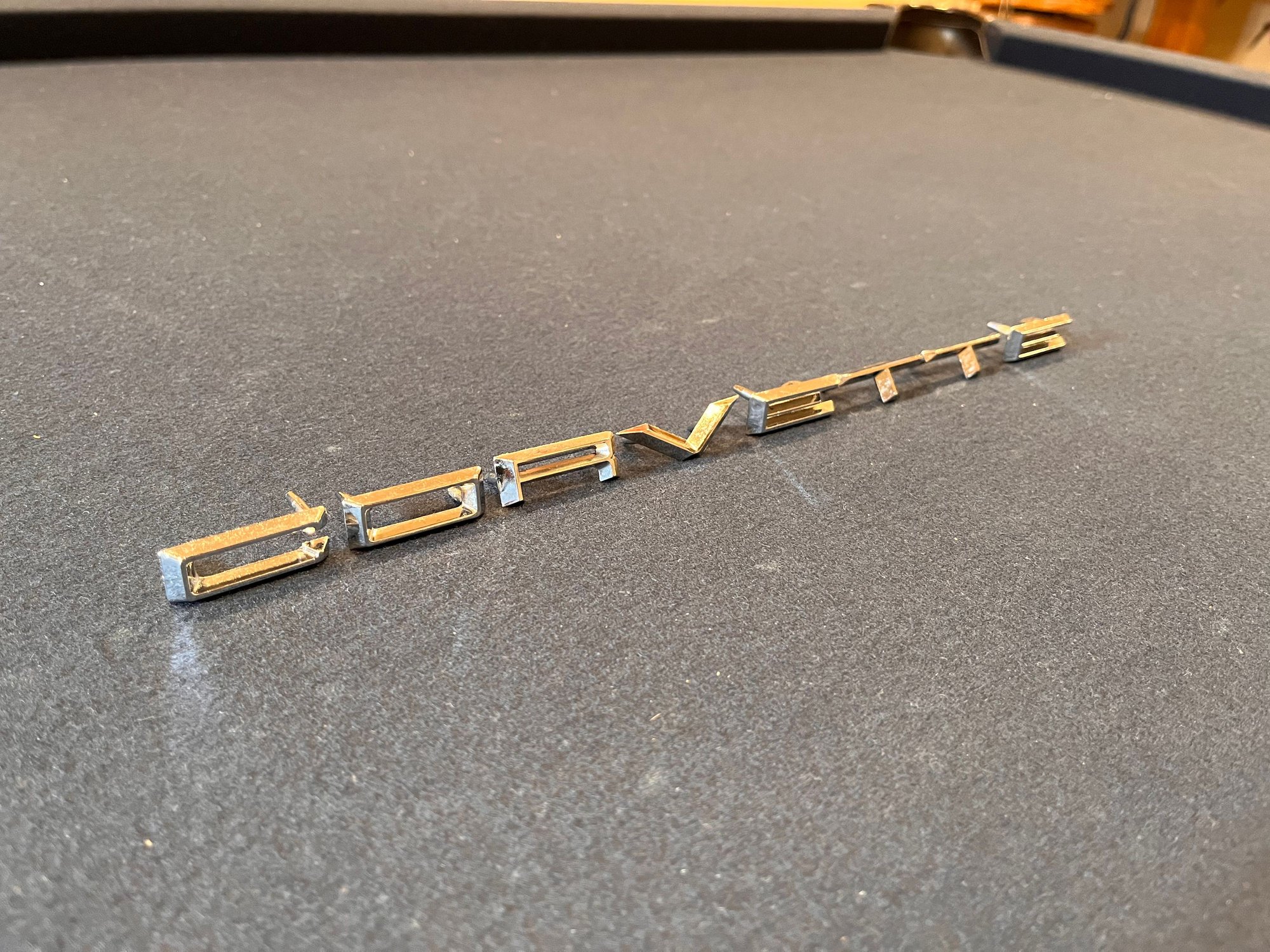 FS (For Sale) 1961 - 1962 CORVETTE Letter Emblems - NOS - CorvetteForum ...