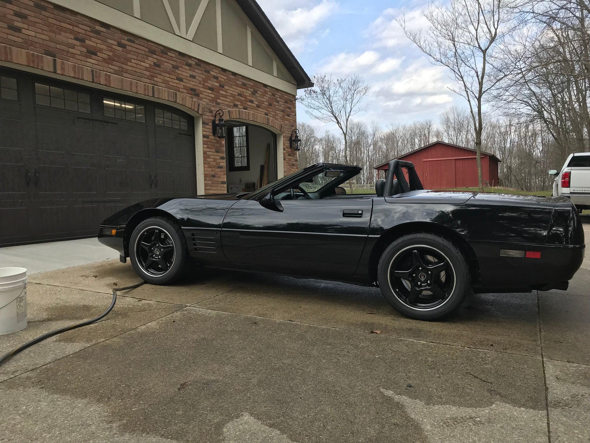 Black C4's with Black Wheels - Let's See 'Em! - CorvetteForum ...