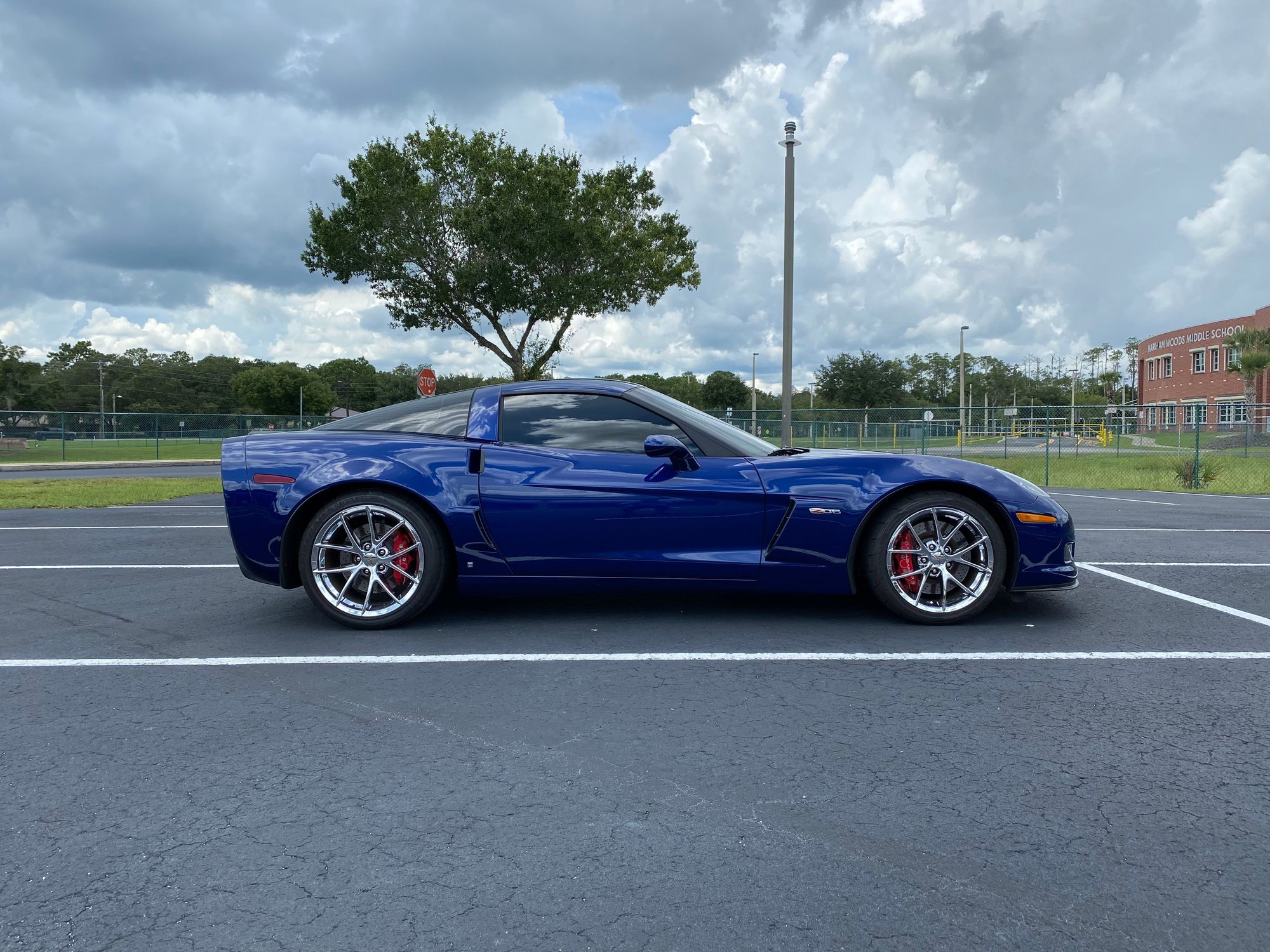 FS (For Sale) 7k mile LeMans Blue Z06 basically stock - CorvetteForum ...