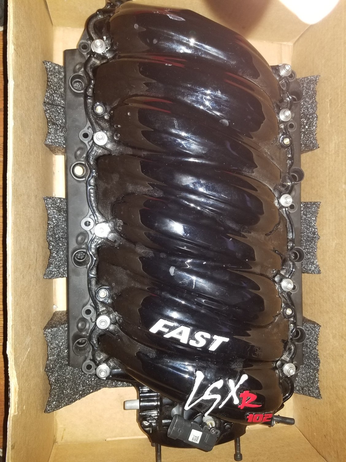 FS (For Sale) LS7 FAST 102 intake manifold w/billet fuel rail ...