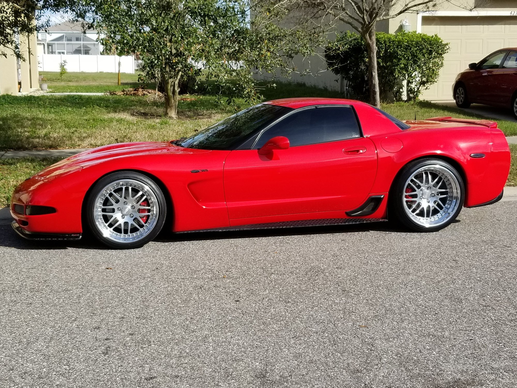 FS (For Sale) 2003 red c5z wide rear fender $24500 - CorvetteForum ...