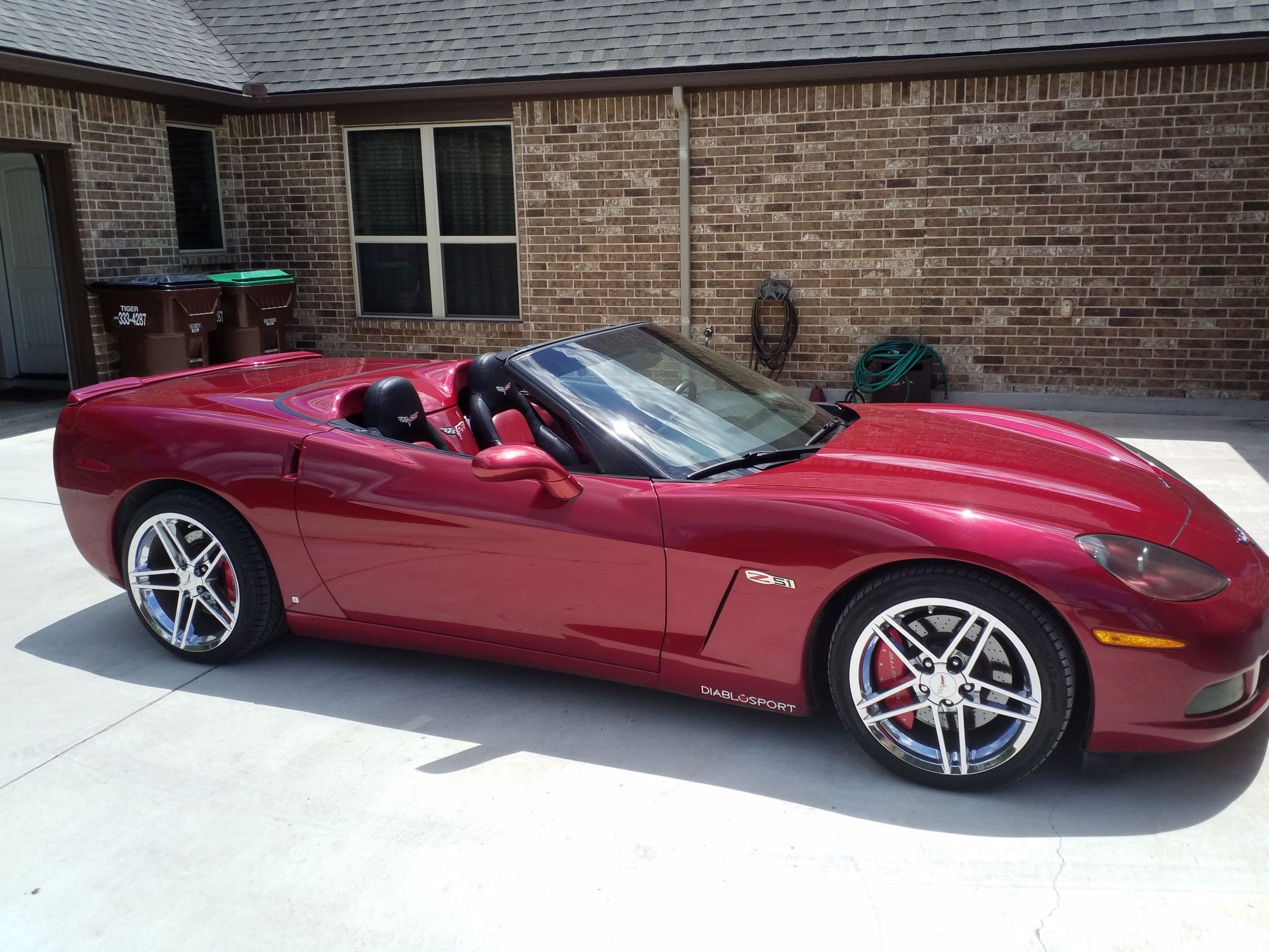 FS (For Sale) 2008 Crystal Red Metallic 3LT Convertible - CorvetteForum ...
