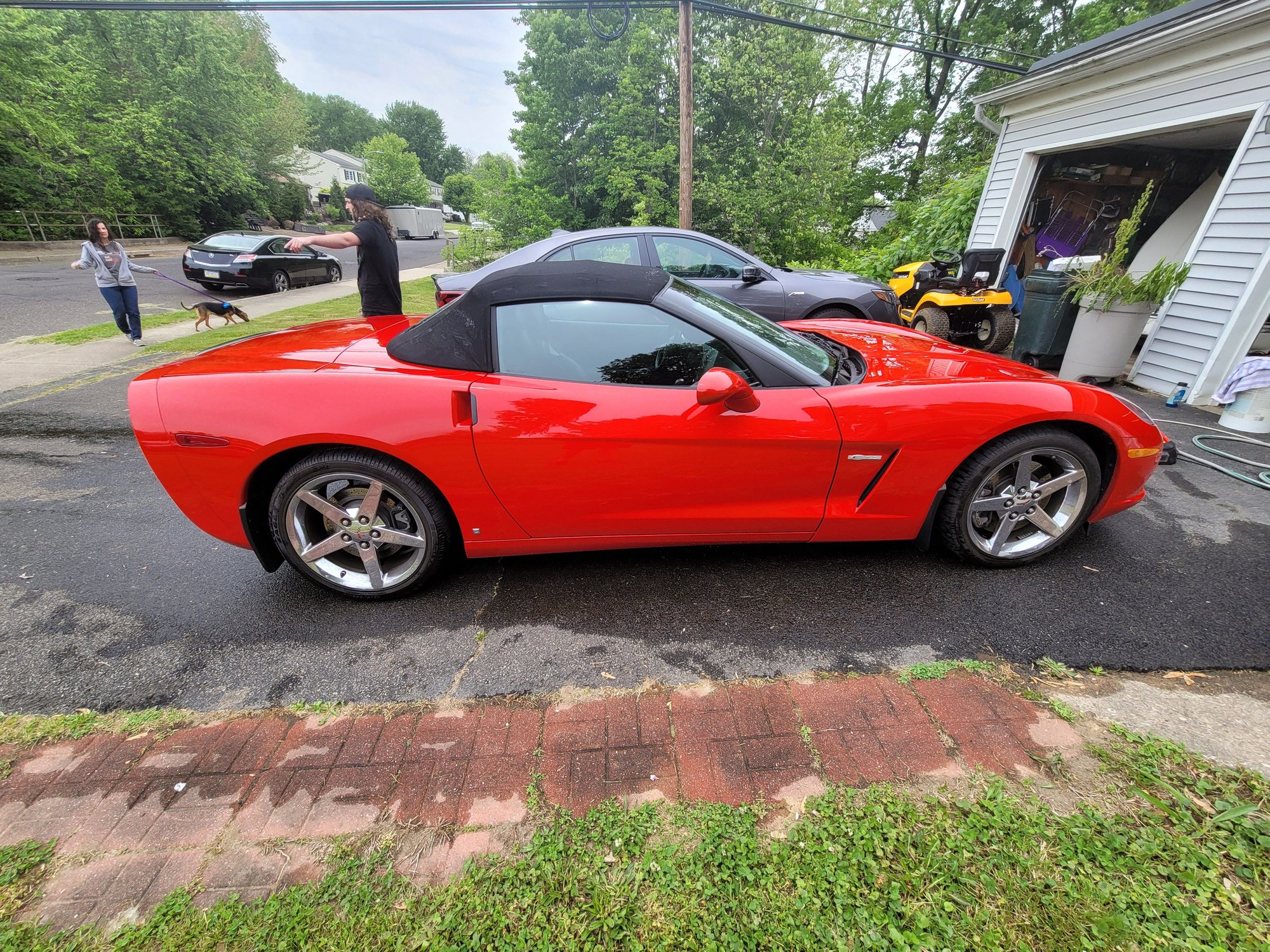 FS (For Sale) C6 07 Vert Victory red only 12k miles! - CorvetteForum ...