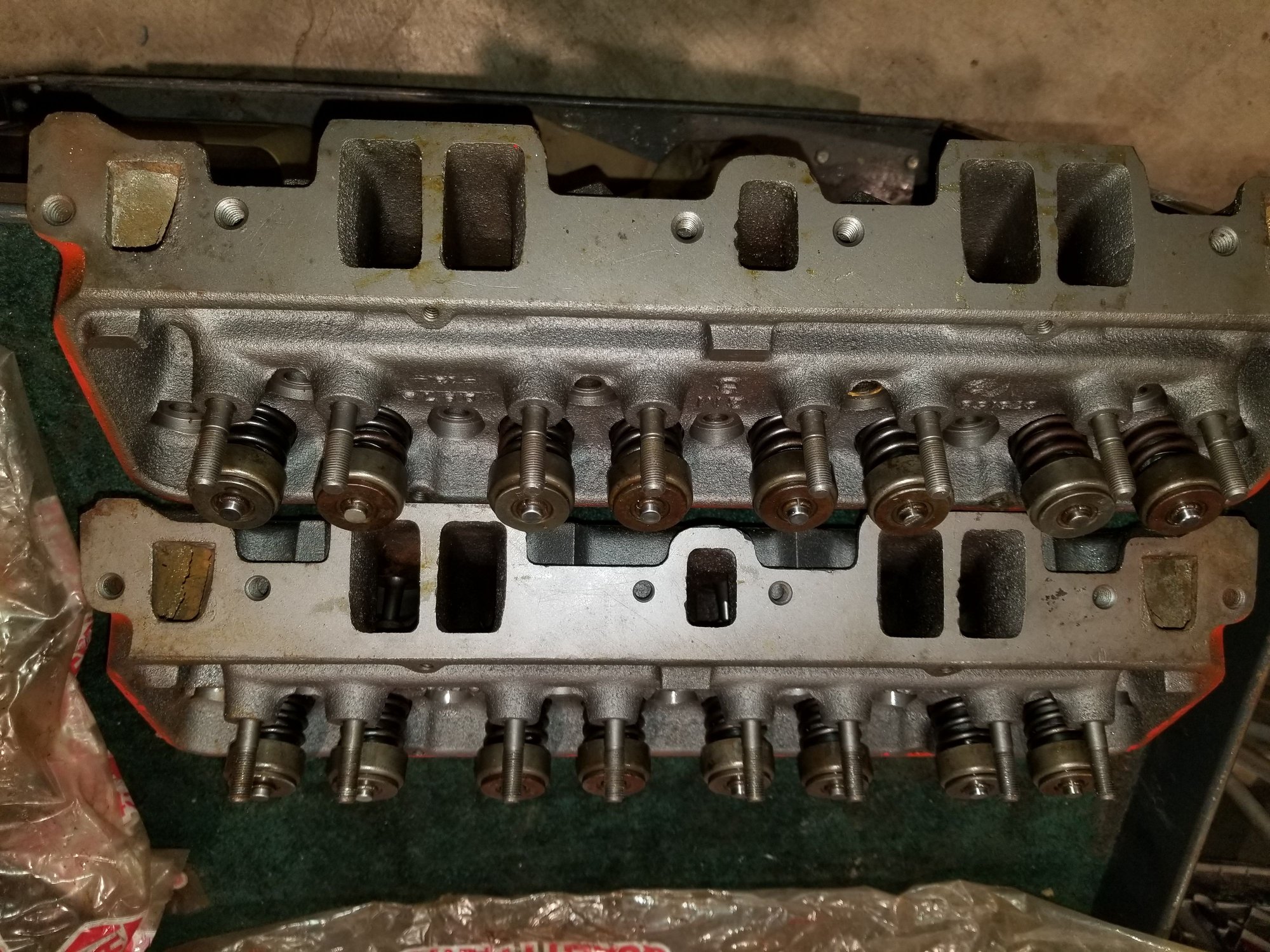 FS (For Sale) 1957 Corvette Fuel Injection Heads 3731539 ...