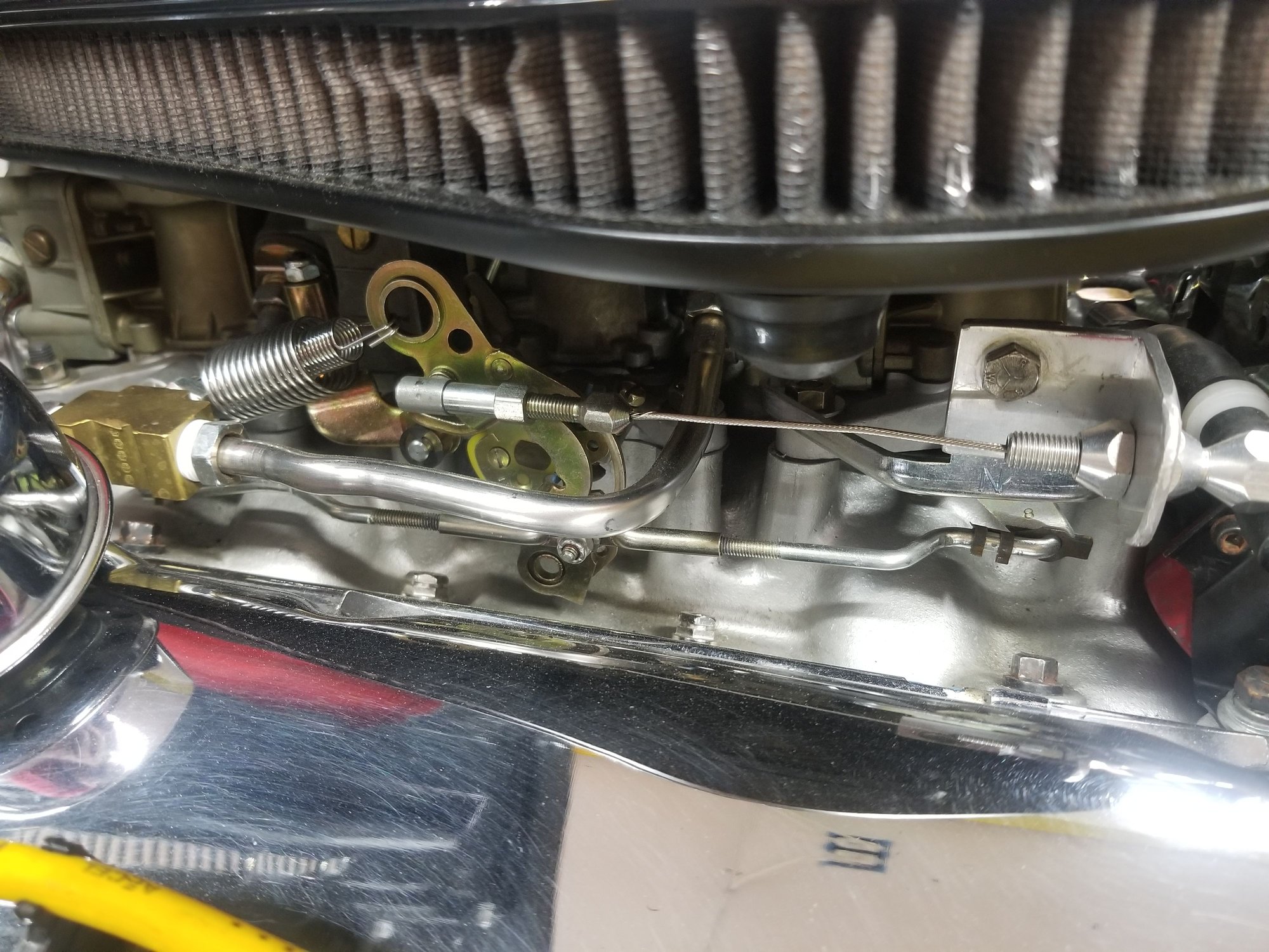 Tri-power linkage interference - CorvetteForum - Chevrolet Corvette ...