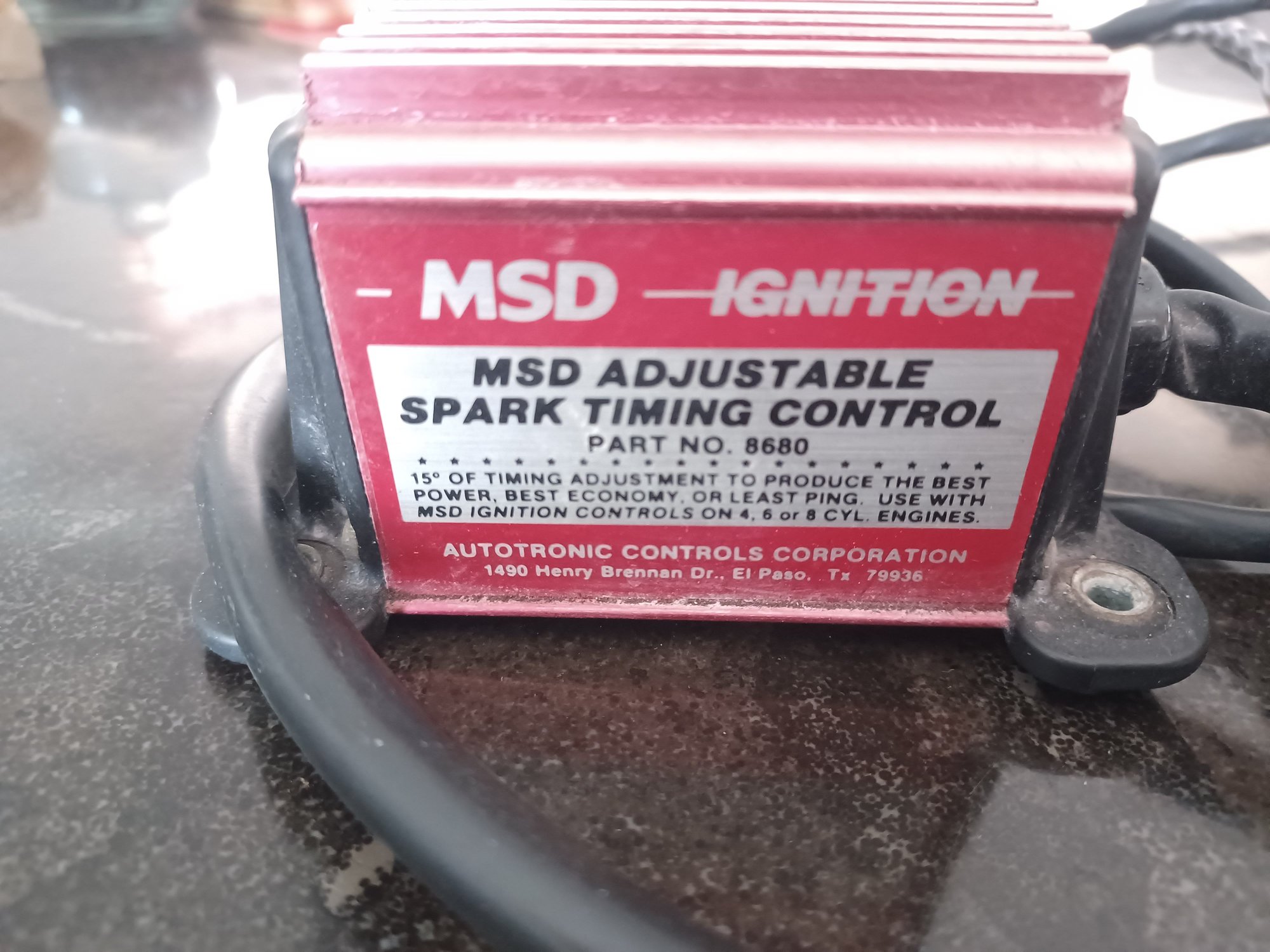 FS (For Sale) Msd 8680 timing controller - CorvetteForum - Chevrolet ...