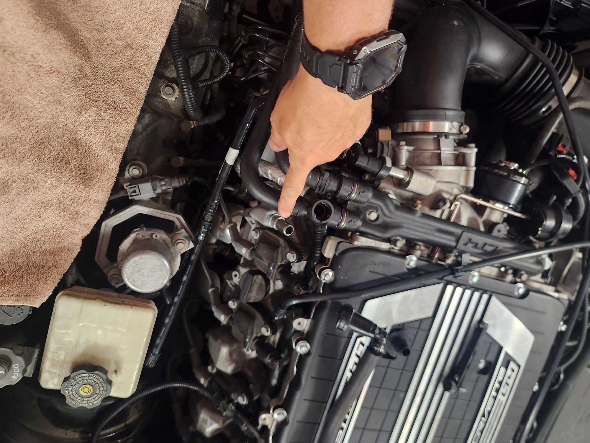 NEED HELP! LT4 Hose routing - CorvetteForum - Chevrolet Corvette Forum ...