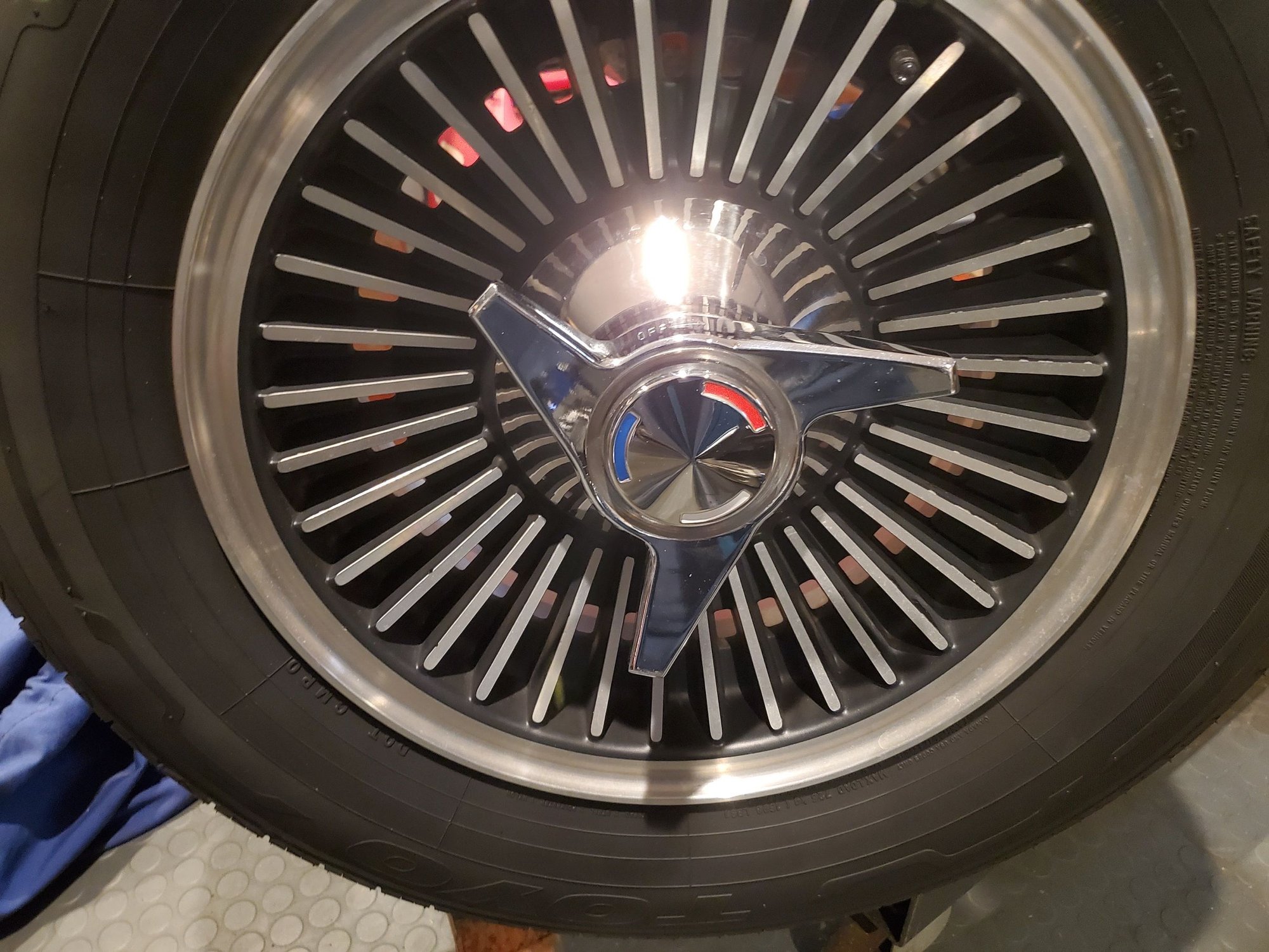 FS (For Sale) Full Set USA MADE (bolt on) Knock Off Wheels & Radial ...