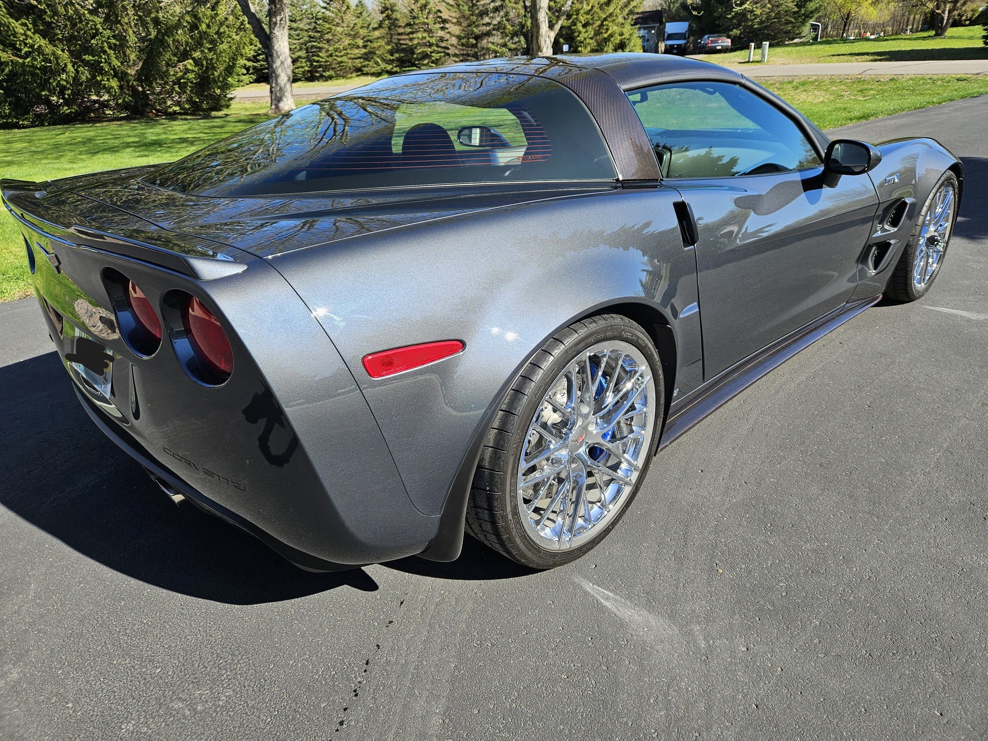 FS (For Sale) 2009 ZR1 3ZR 4825 Miles Cyber Gray - CorvetteForum ...