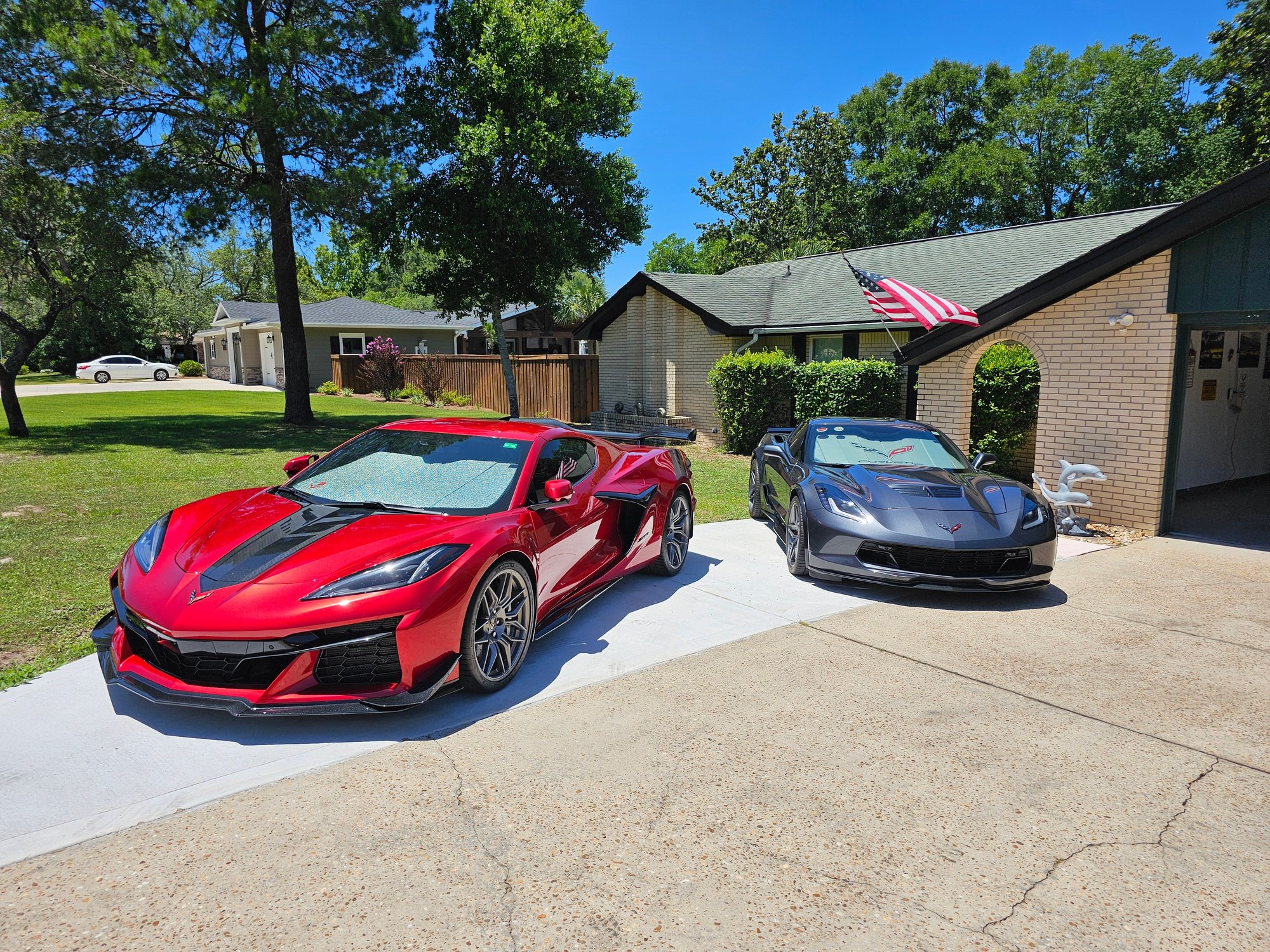 Color match painted front splitter/side skirts - CorvetteForum ...