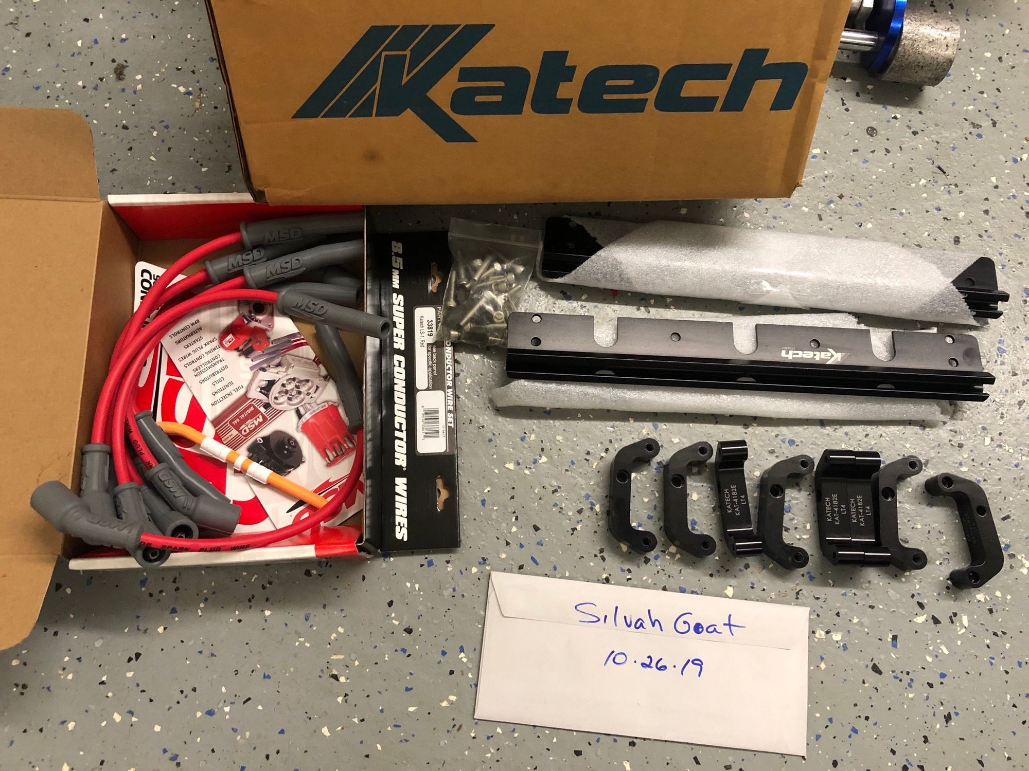 FS (For Sale) Katech Coil Relocation Brackets and matching MSD Plug ...