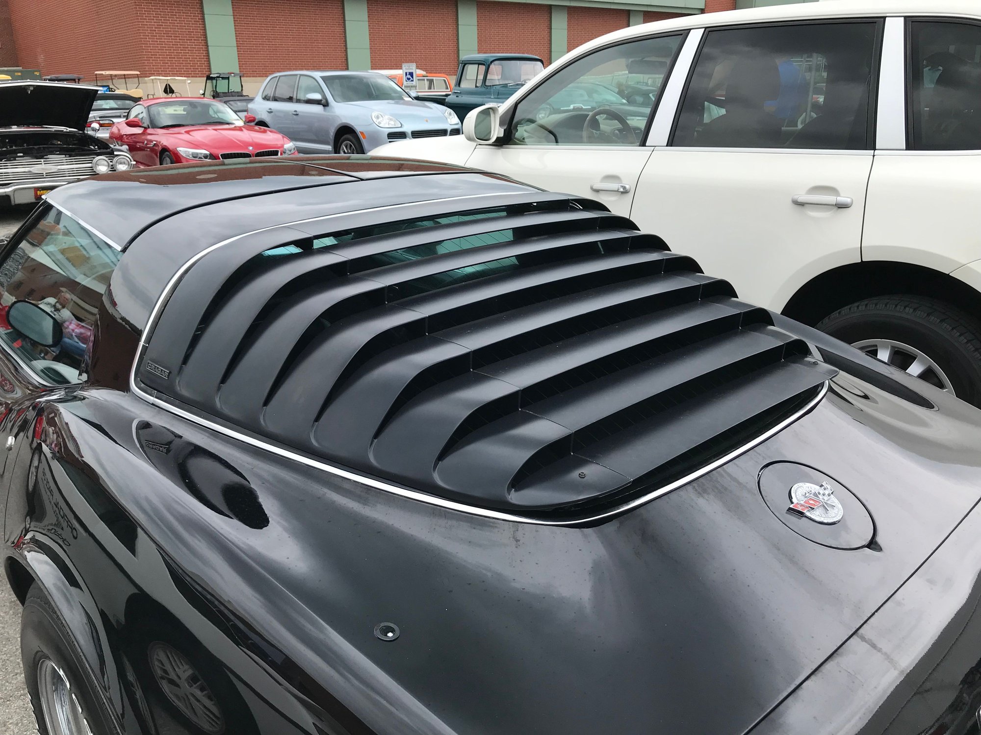 WTB (Want To Buy) C3 aluminum rear window LOUVER - CorvetteForum ...