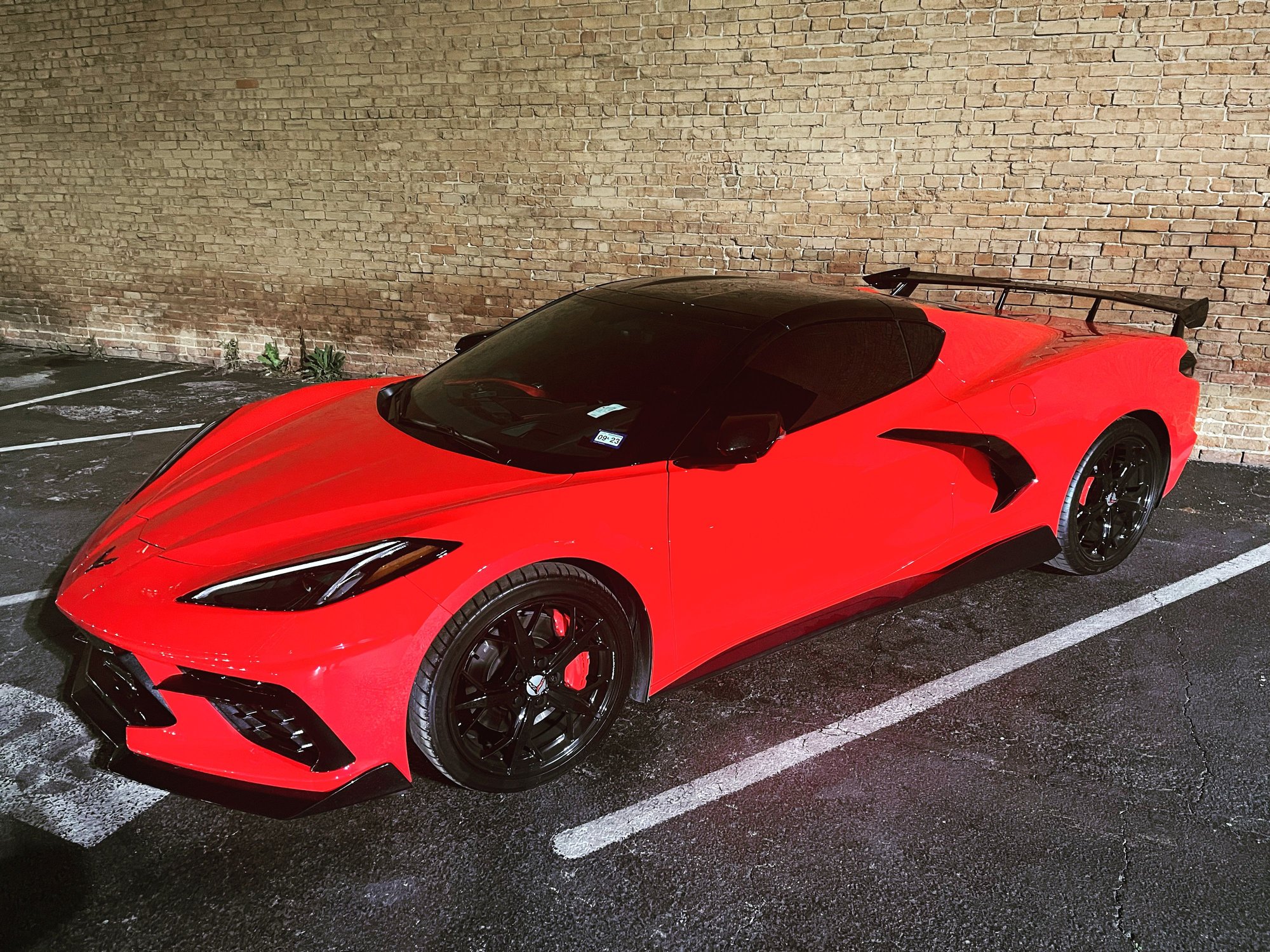 C8- Gloss Black Trident Wheels - CorvetteForum - Chevrolet Corvette ...