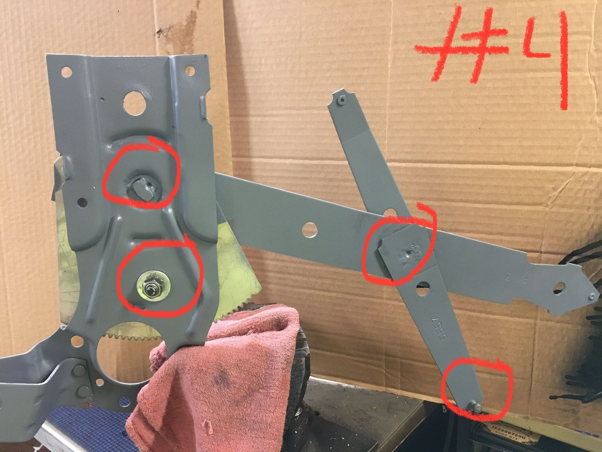 C3 window regulator spring tension rebuild - CorvetteForum - Chevrolet ...