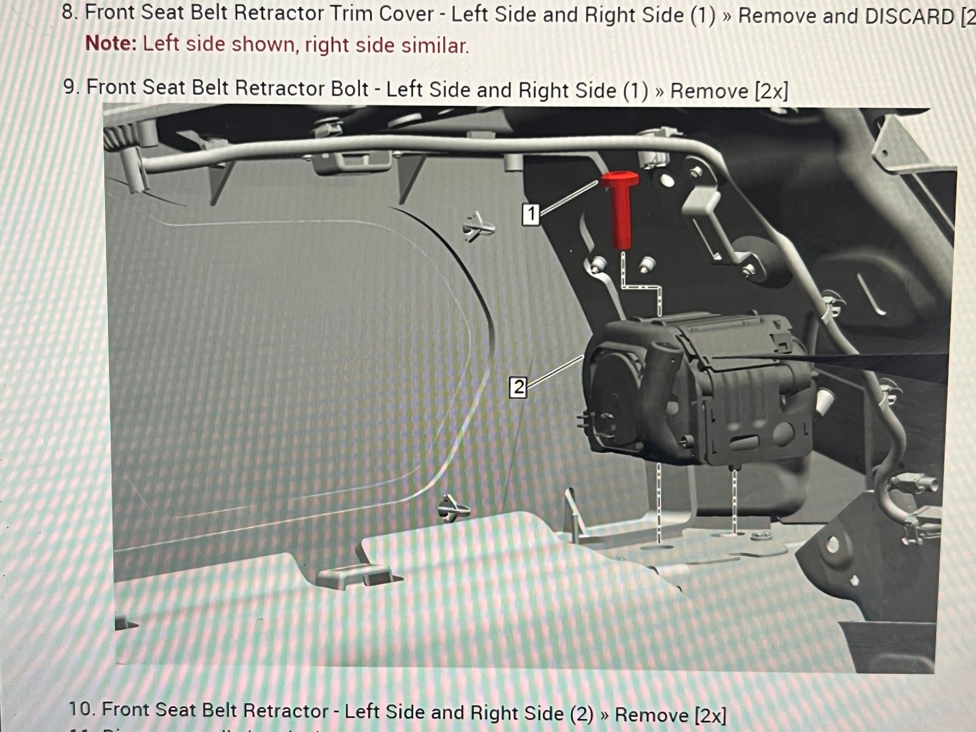 Manually opening C8 folding top stowage compartment lid - CorvetteForum ...