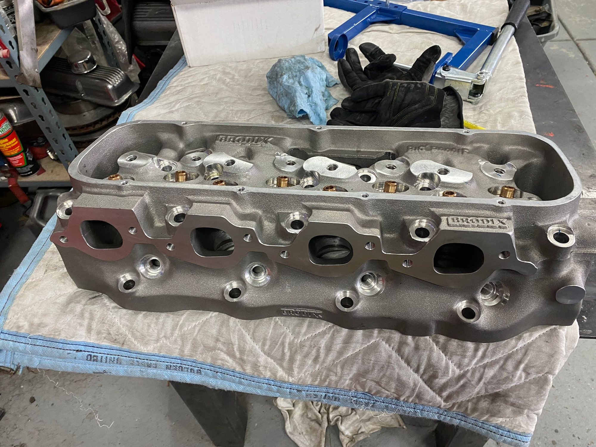 FS (For Sale) Brodix bb1 alum bbc heads ( new - bare) - CorvetteForum ...