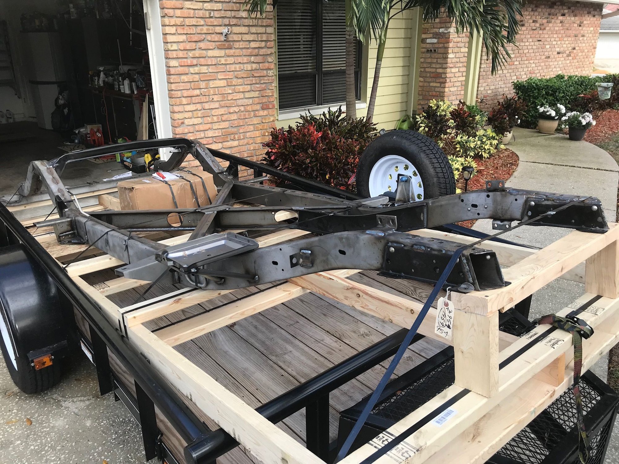 The Frame Arrived - CorvetteForum - Chevrolet Corvette Forum Discussion