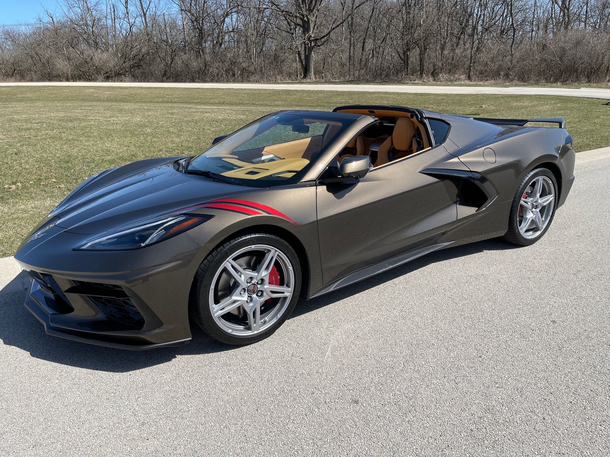 Zeus Bronze with Morello Red Interior - 2021 - CorvetteForum ...