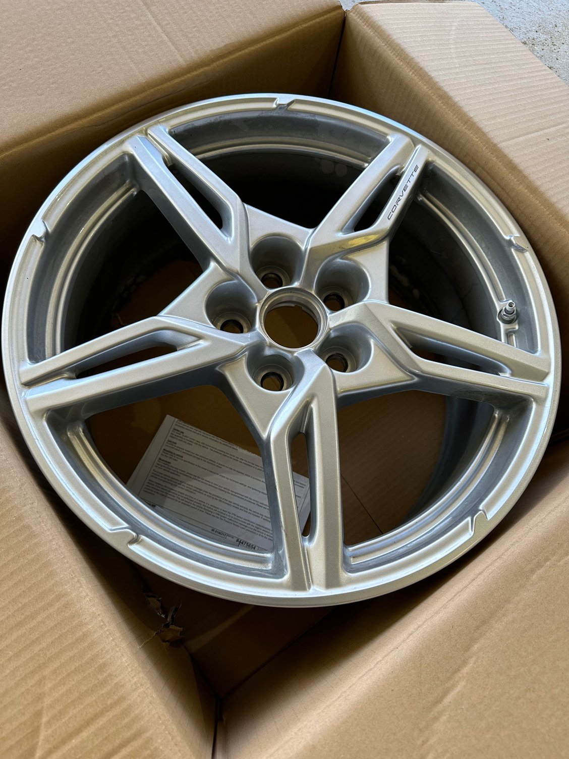 FS (For Sale) FS: OEM 5 spoke aluminum wheel set - CorvetteForum ...