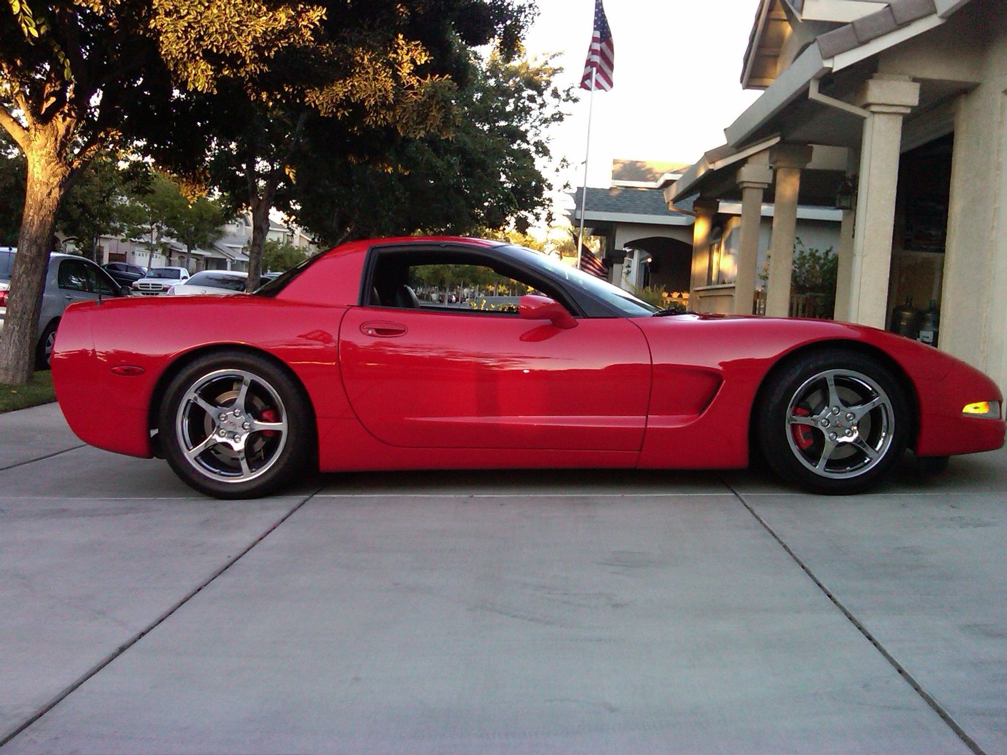 C5 torch red black top & wheels pics - CorvetteForum - Chevrolet ...
