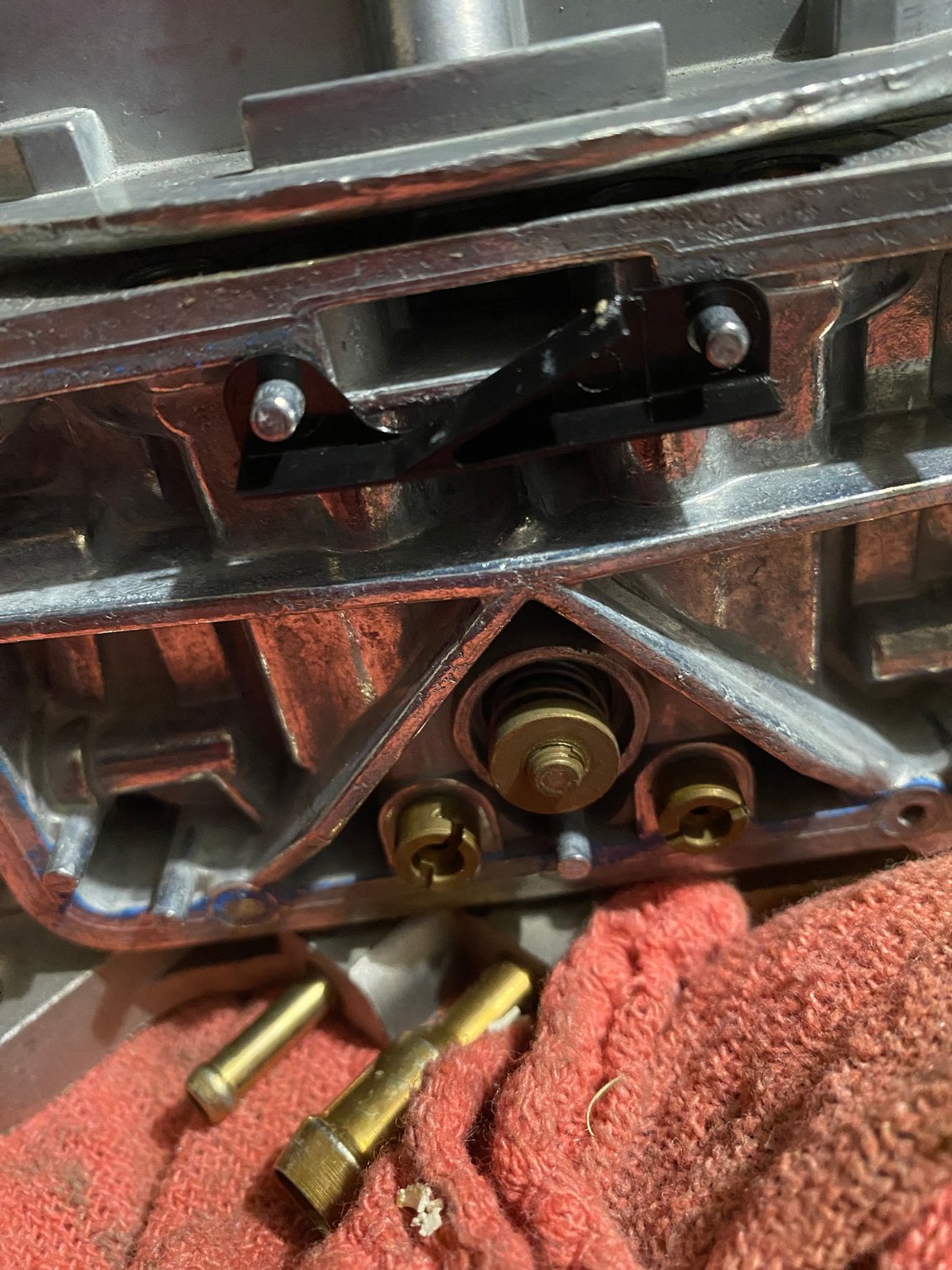 Holley carburetor plastic thing inside bowl - CorvetteForum - Chevrolet ...