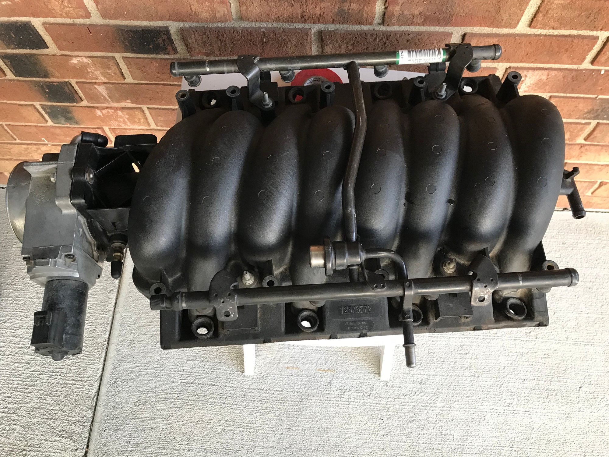 FS (For Sale) LS6 Intake Manifold, Throttle Body, & Fuel Rail ...