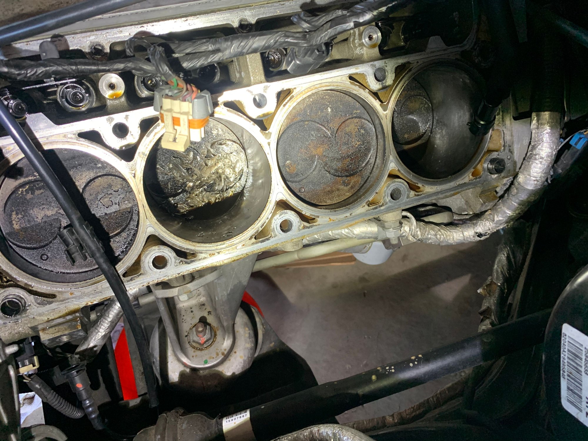 FS (For Sale) Blown Ls7 shortblock, valley and valve covers, lifters ...
