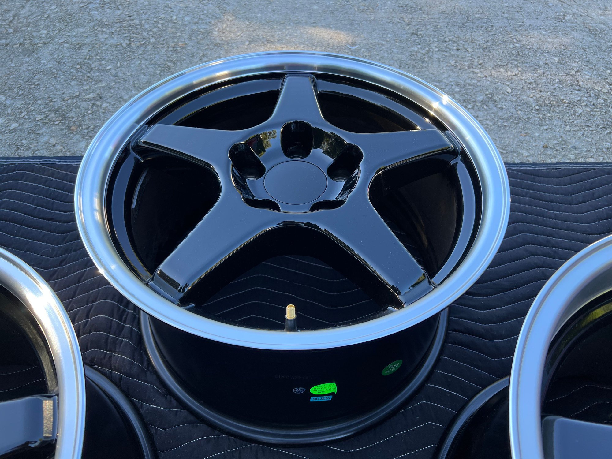 FS (For Sale) SOLD!! C4 ZR1 Style Staggered Wheel Set 17x9.5, 17x11 ...