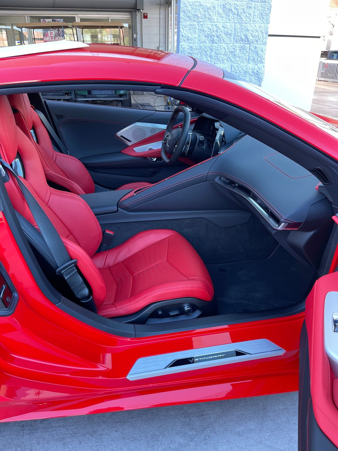 Adrenaline Red Interior... - CorvetteForum - Chevrolet Corvette Forum ...
