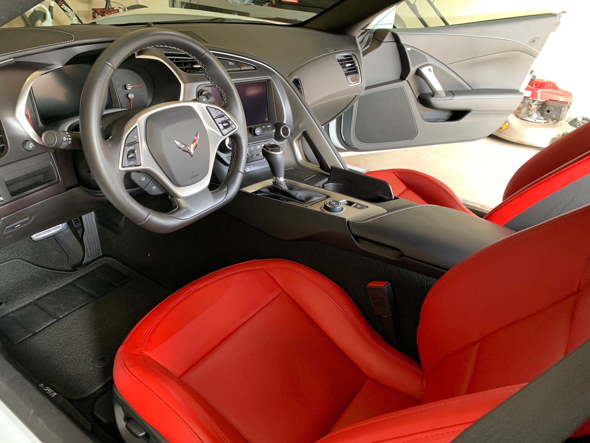 Adrenaline Red interior - CorvetteForum - Chevrolet Corvette Forum ...