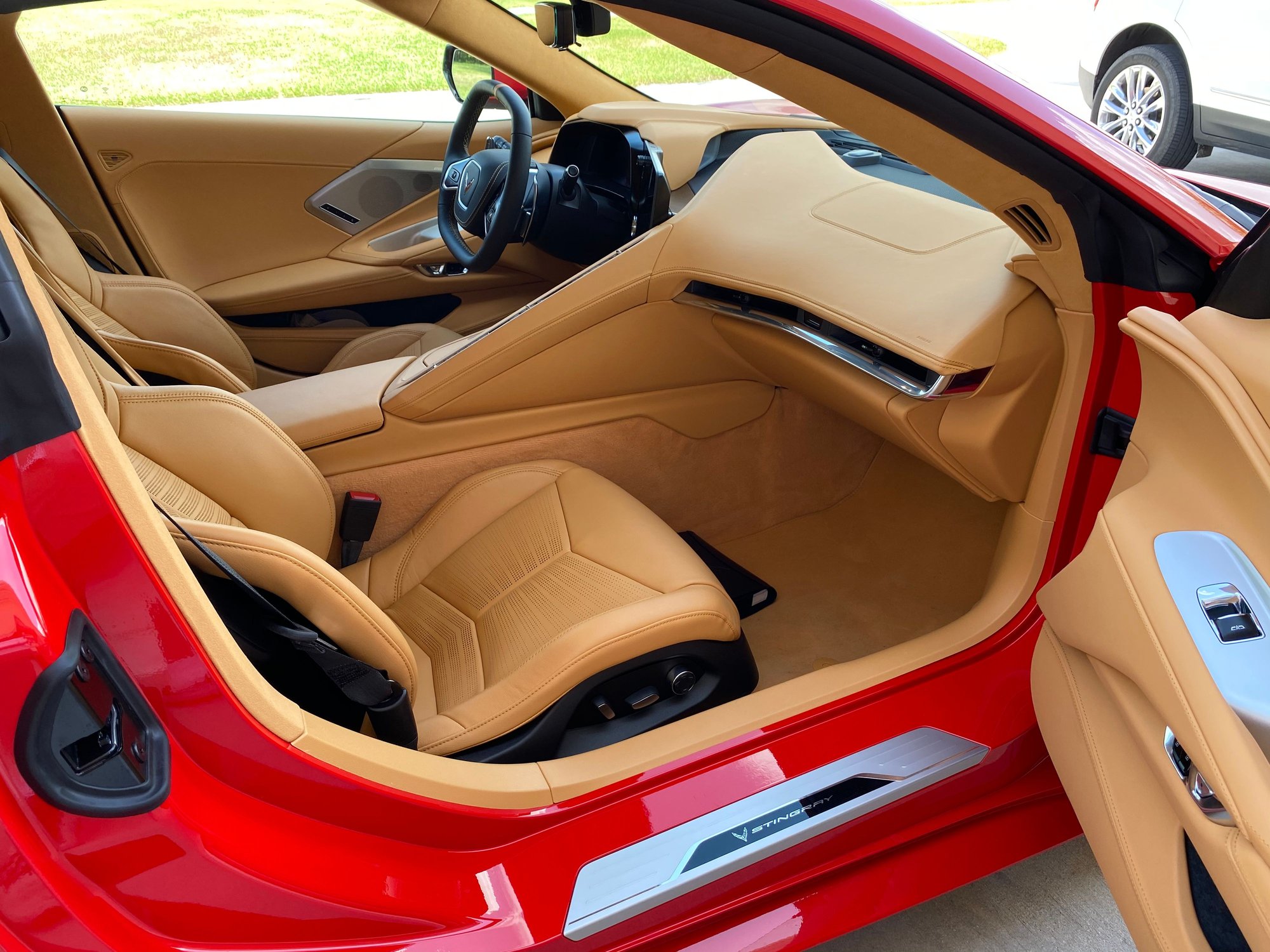 Natural Dipped interior and engine bay photos - CorvetteForum ...