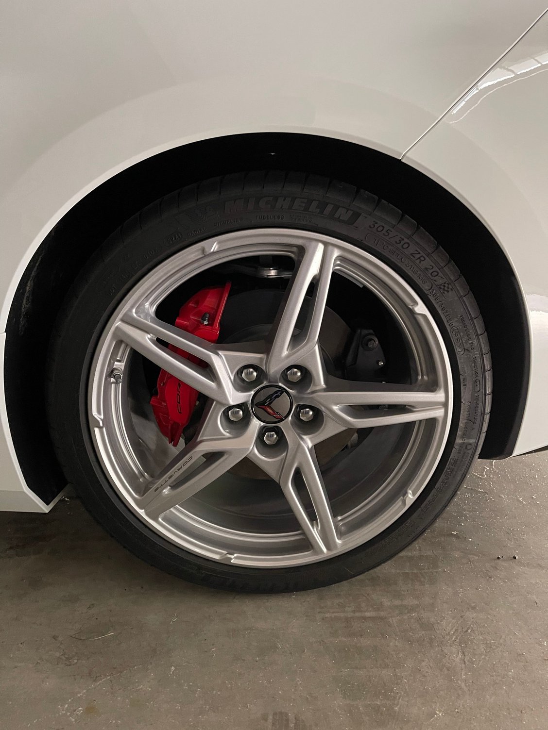 FS (For Sale) C8 stock silver wheels Maryland - CorvetteForum ...