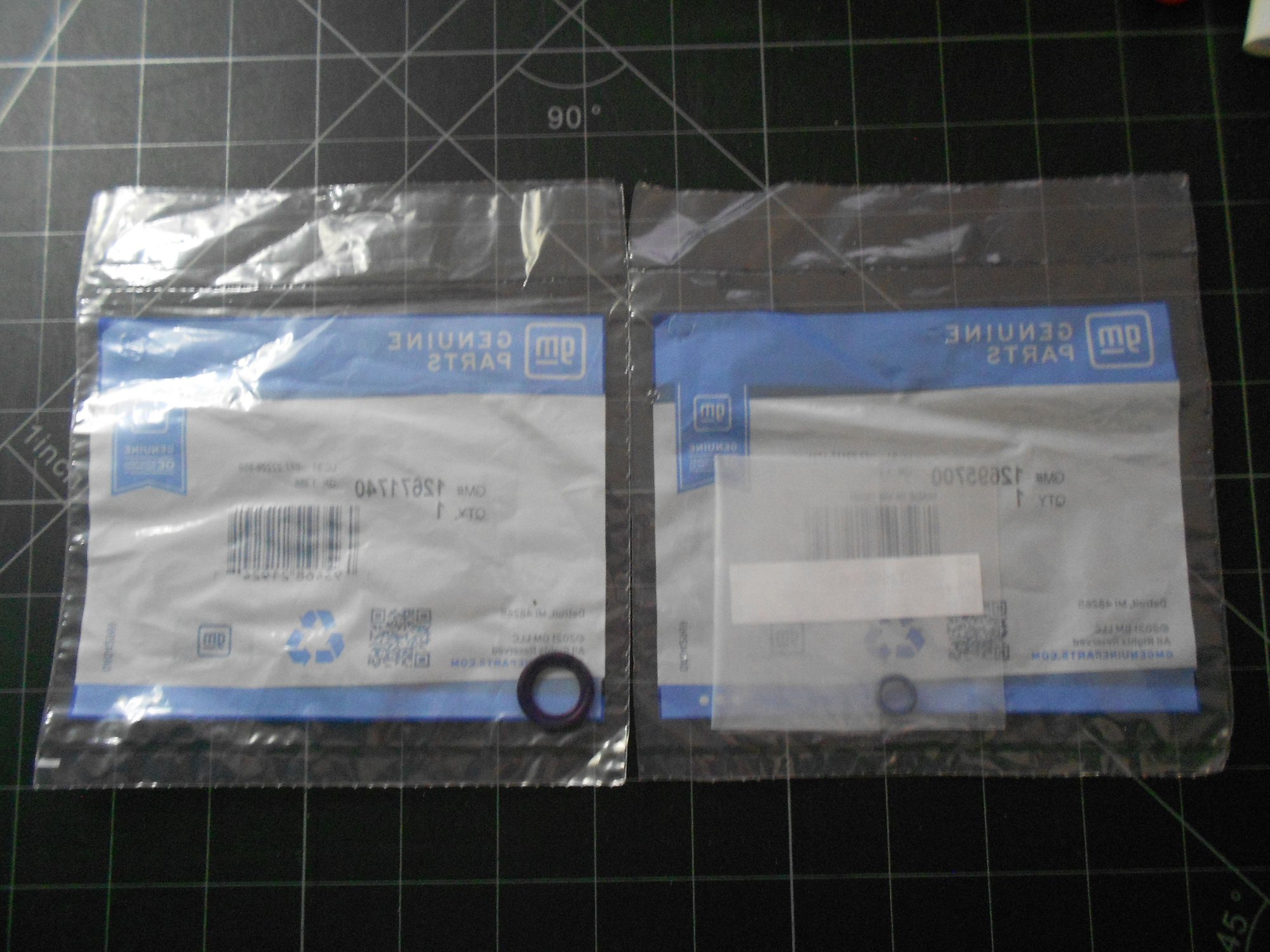 FS (For Sale) set of two new GM oil drain plug gaskets 12671740 ...