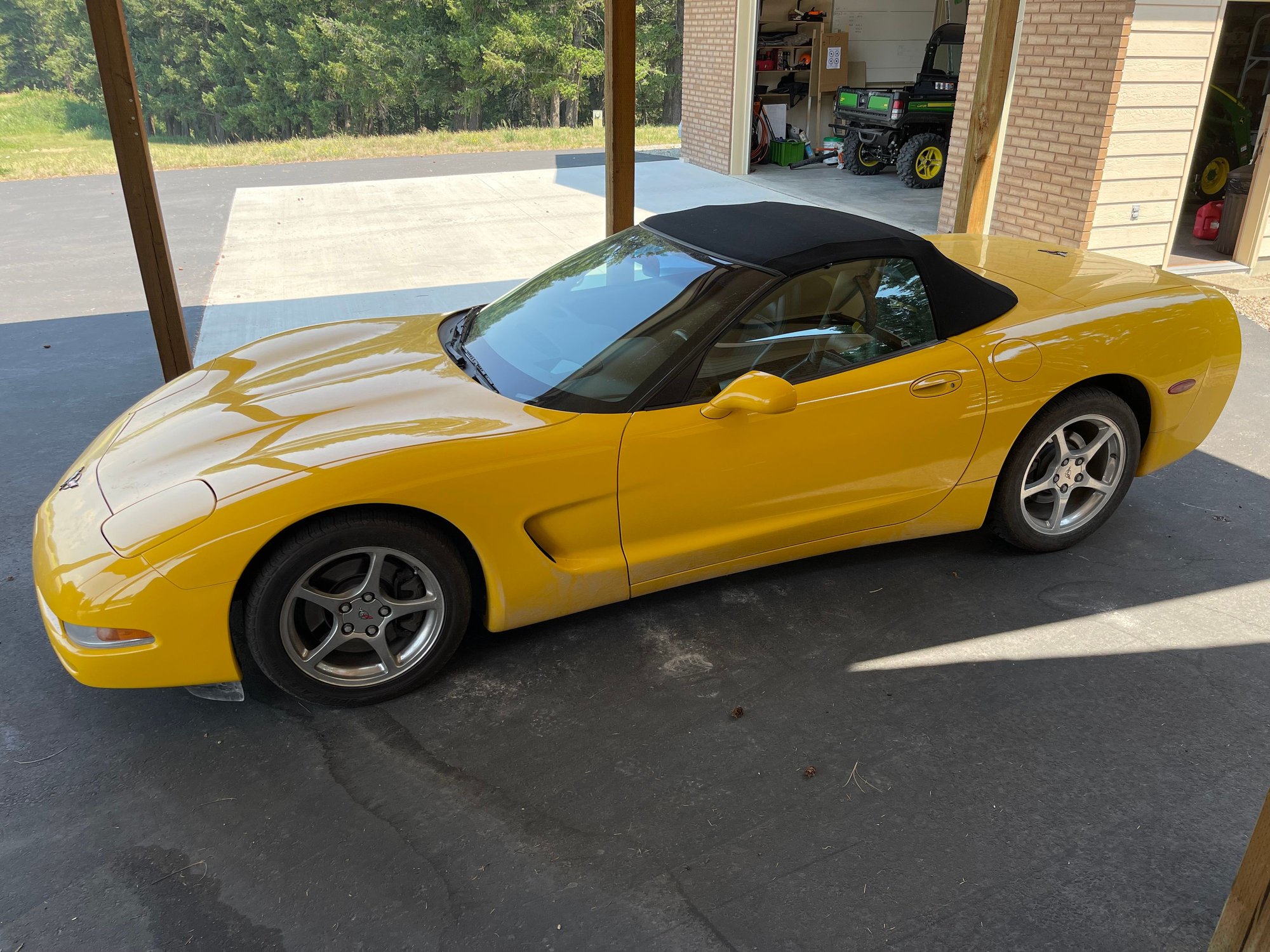 FS (For Sale) 2001 C5 Corvette Yellow Convertable, Museum Pickup ...