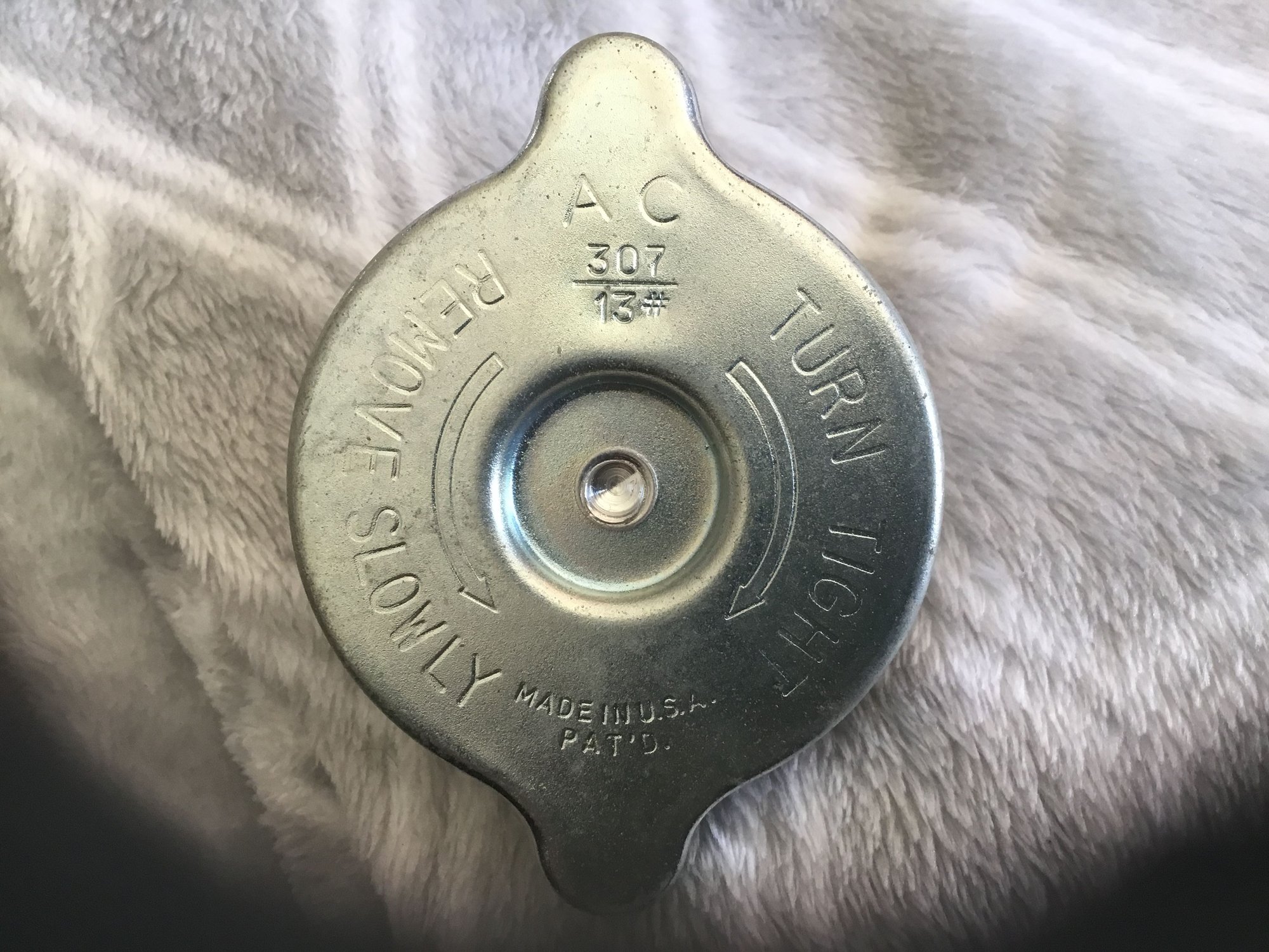WTB (Want To Buy) 63 August only expansion tank cap - CorvetteForum ...