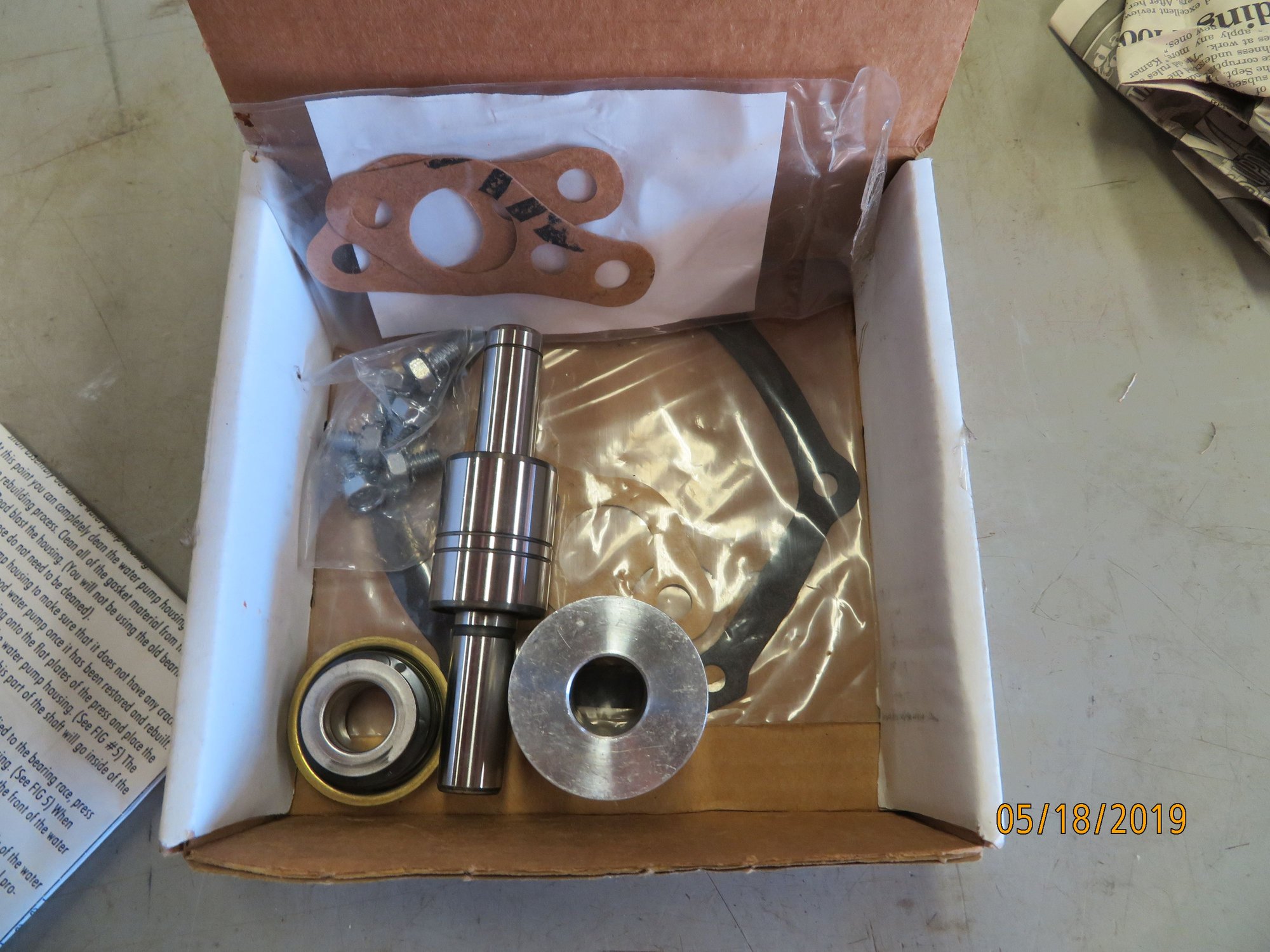 FS (For Sale) 63 to 67 327 Water pump rebuild kit - CorvetteForum ...