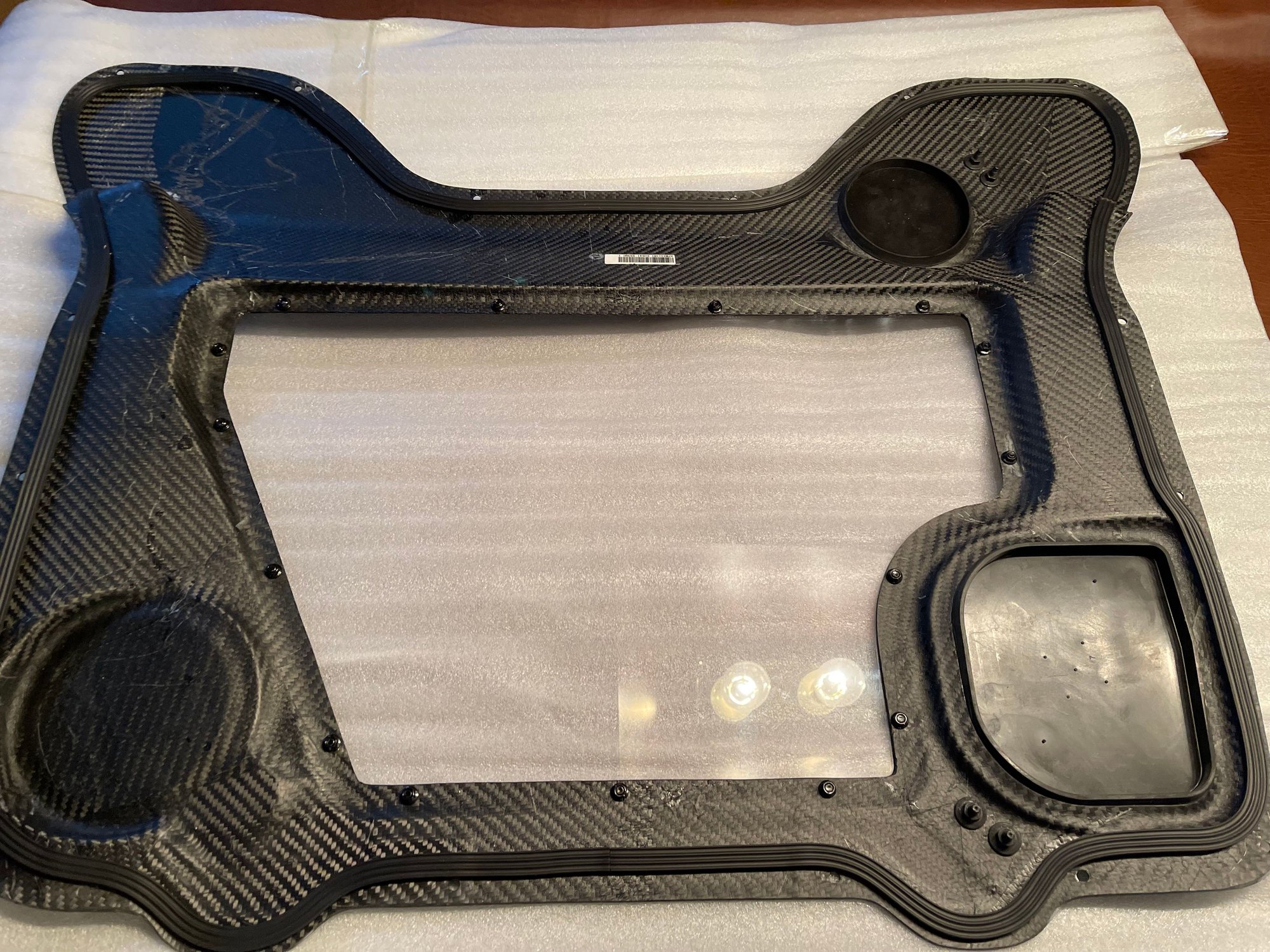 Paragon Carbon Fiber Clear Engine Cover for HTC - CorvetteForum ...