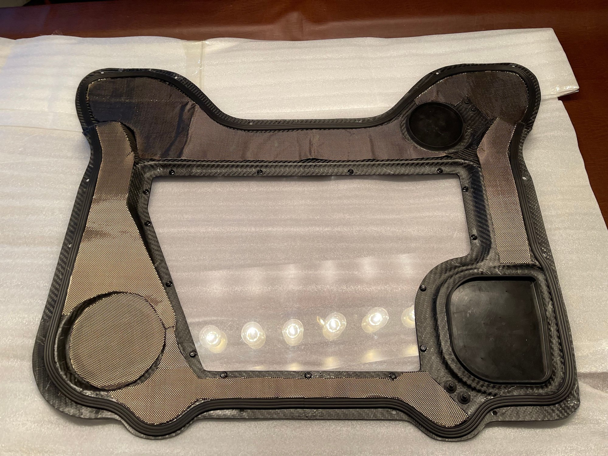 Paragon Carbon Fiber Clear Engine Cover for HTC - CorvetteForum ...