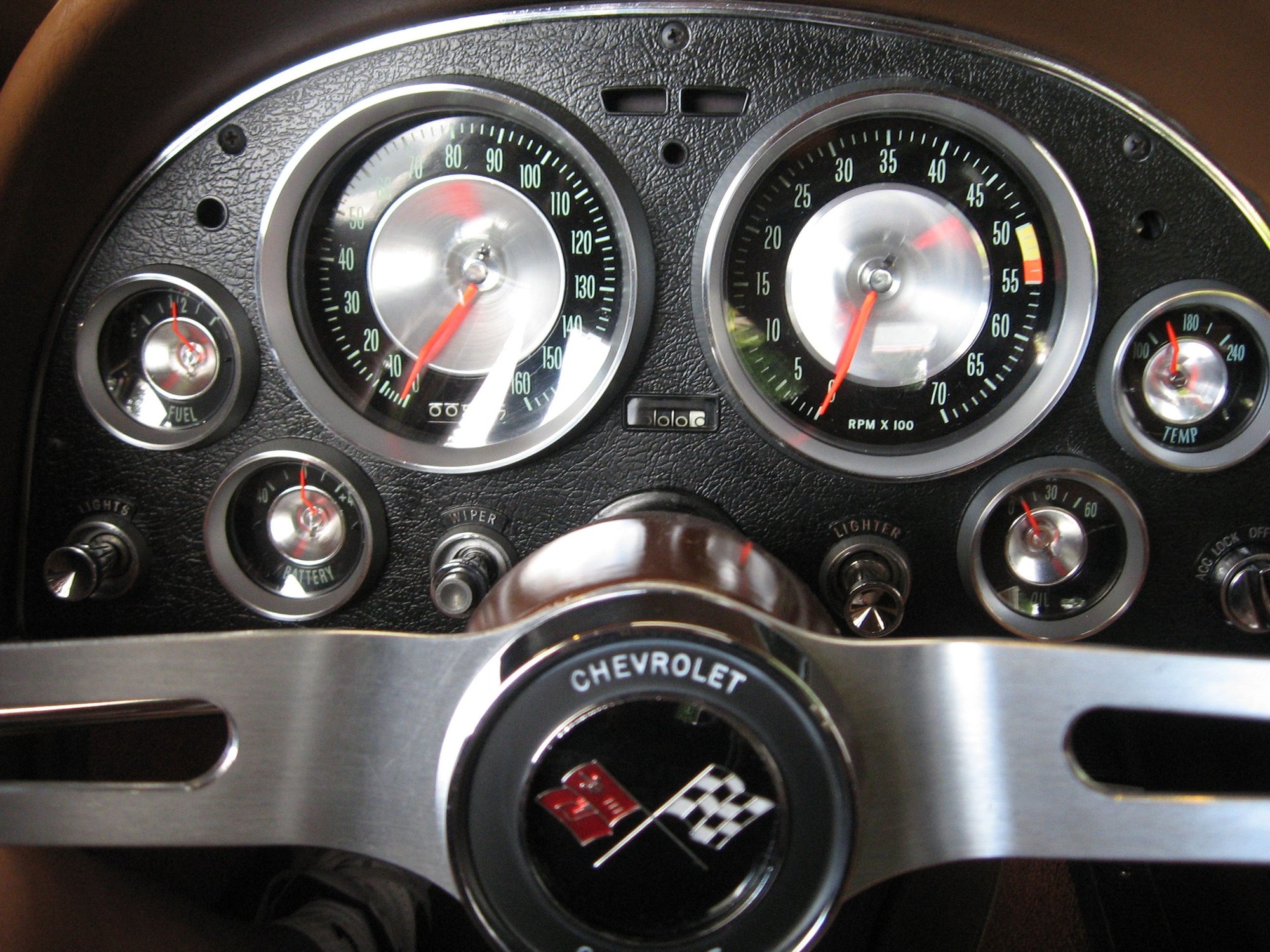 C2 1963 corvette instrument cluster silver - CorvetteForum - Chevrolet ...