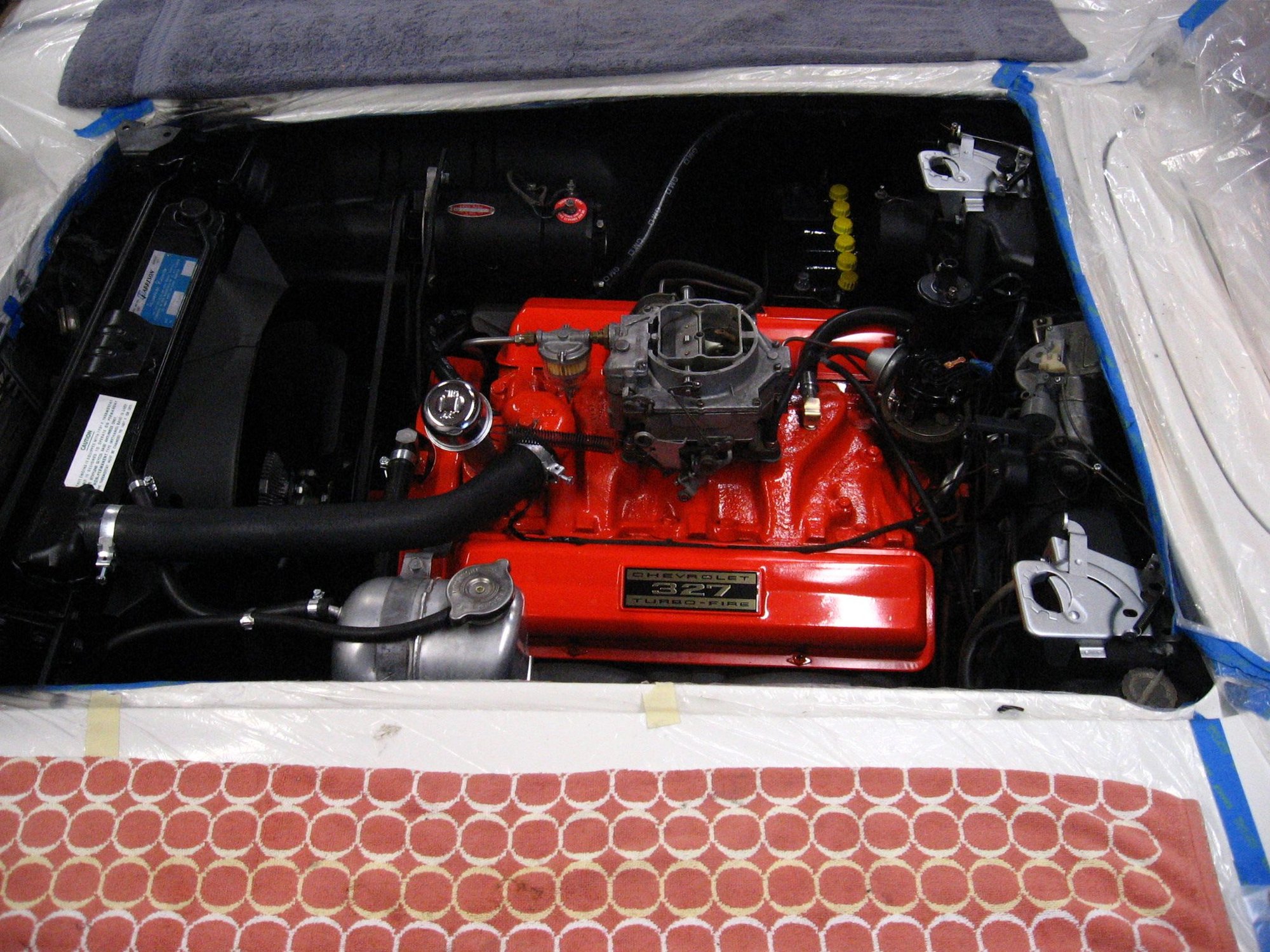 '62 engine bay new look! - CorvetteForum - Chevrolet Corvette Forum ...